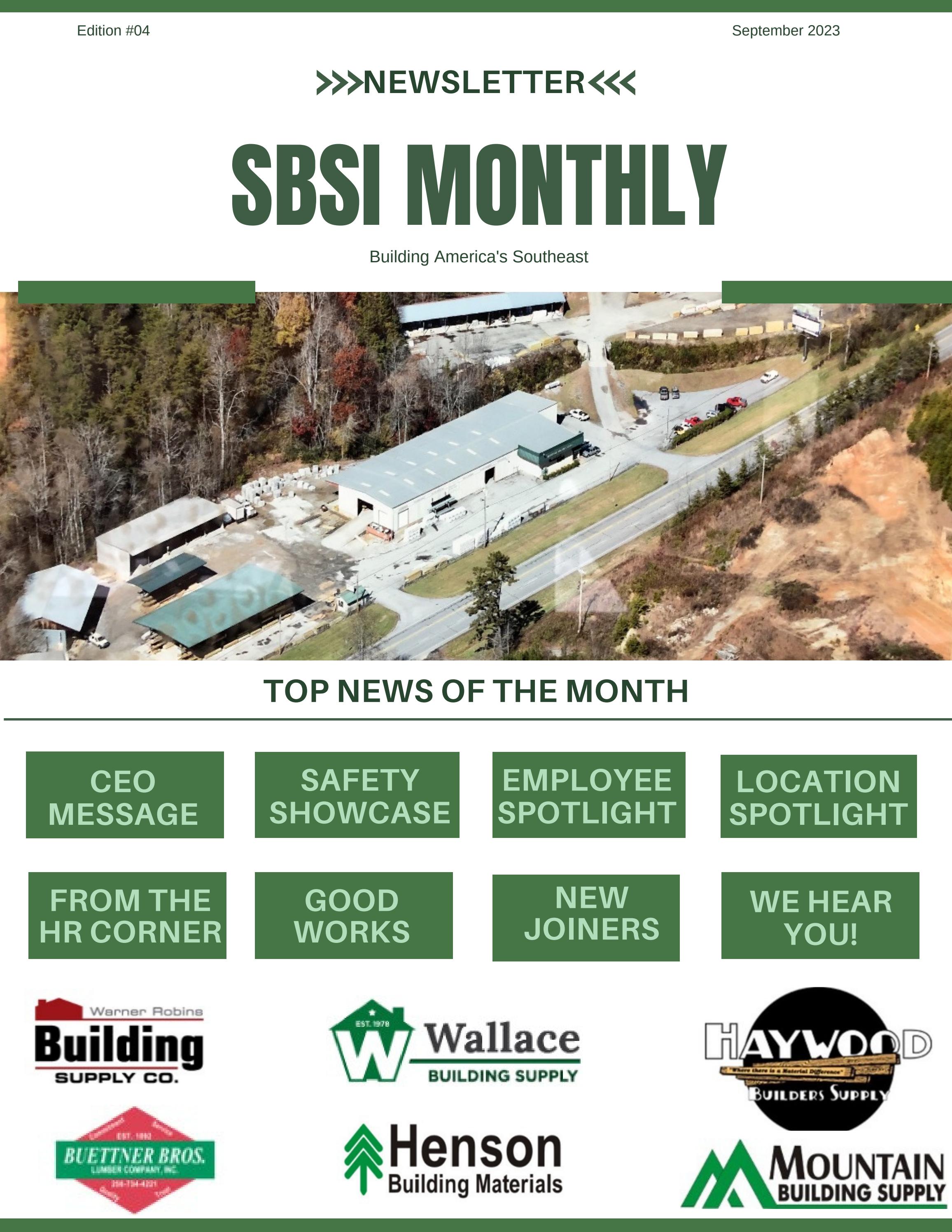 SBSI Employee Newsletter- September 2023 by ccalvacca - Issuu