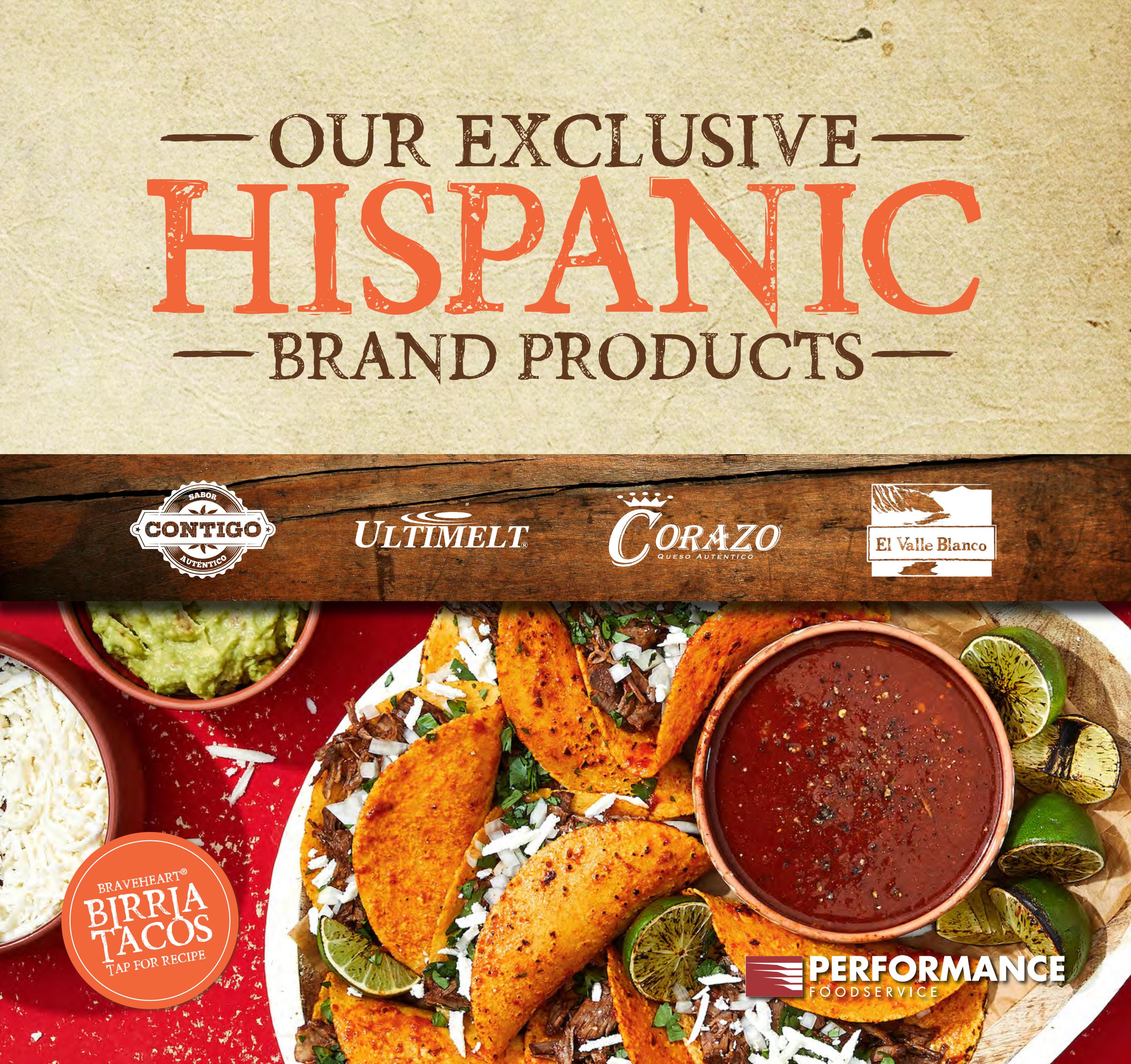 Hispanic Brand Product Guide (English) by Performance Foodservice - Issuu