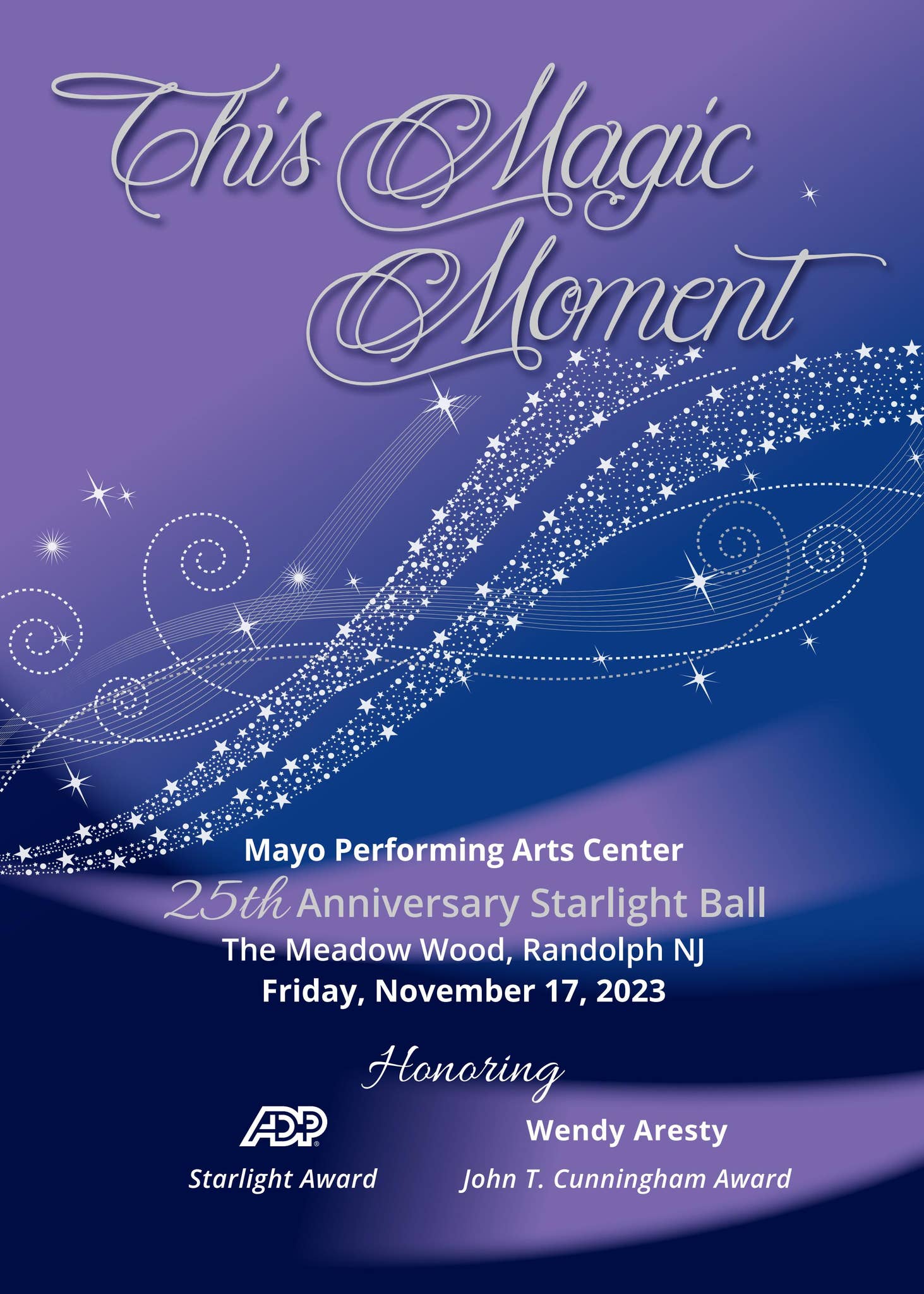 2023 Starlight Ball Invitation by Mayo Performing Arts Center - Issuu