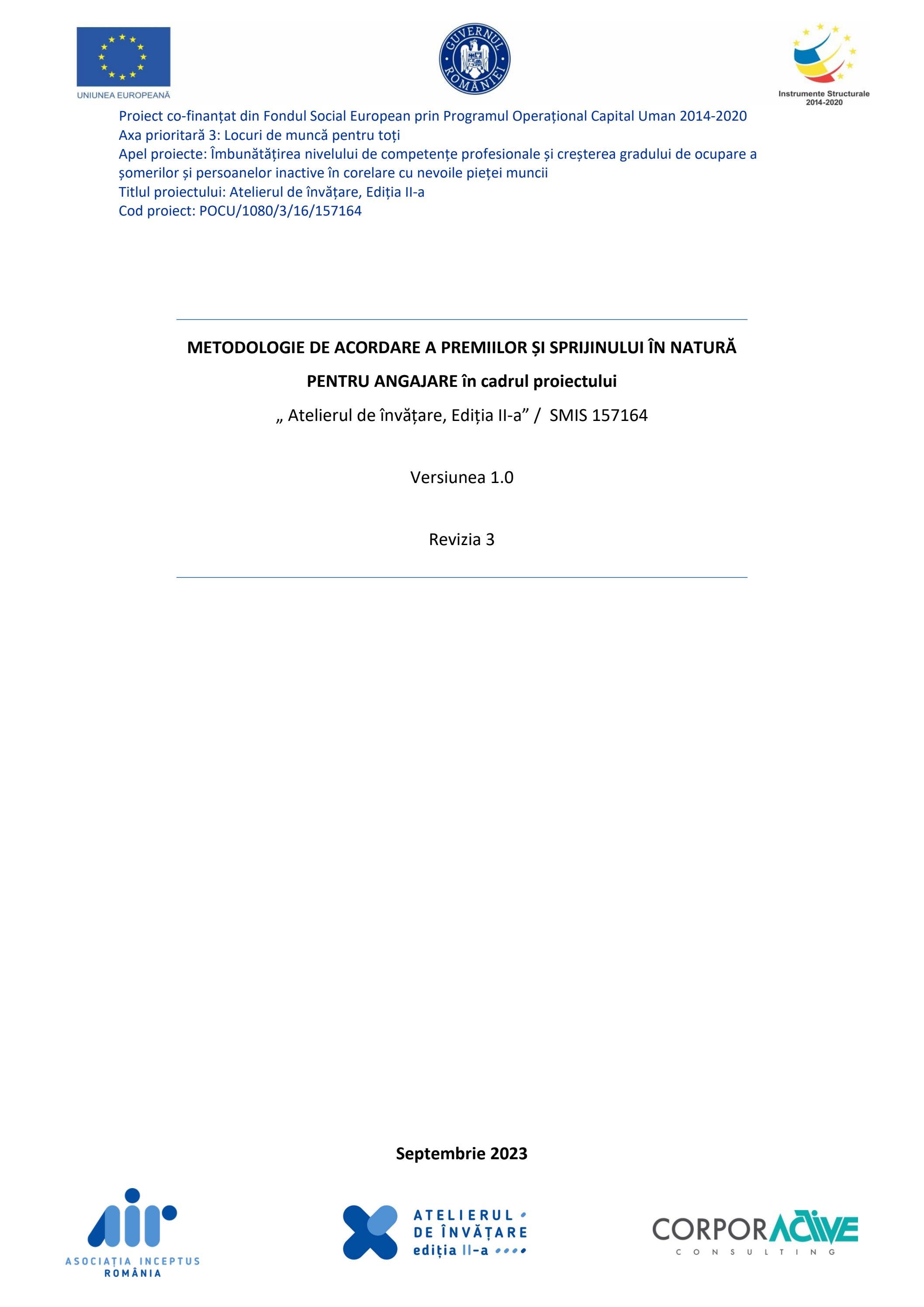 REV4-Metodologia de acordare a premiilor și sprijinului în natură ...