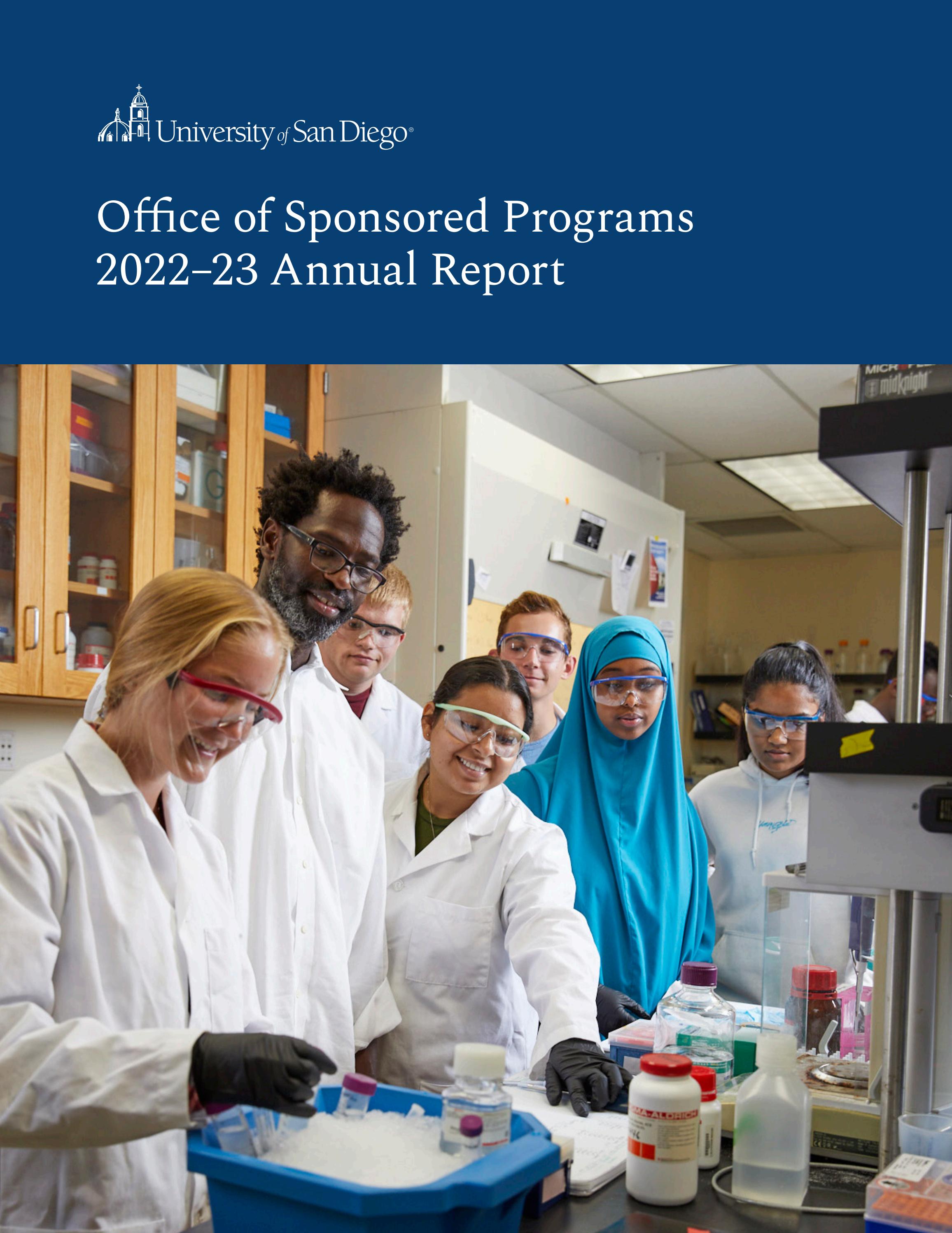 USD Office of Sponsored Programs 2022-23 Annual Report by University of San Diego - Issuu
