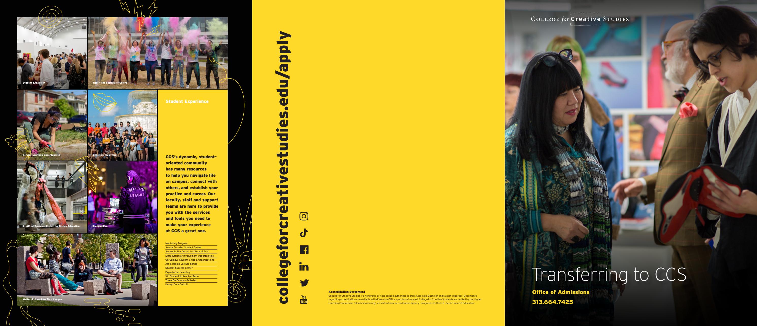 2023 Transfer Brochure by College for Creative Studies - Issuu