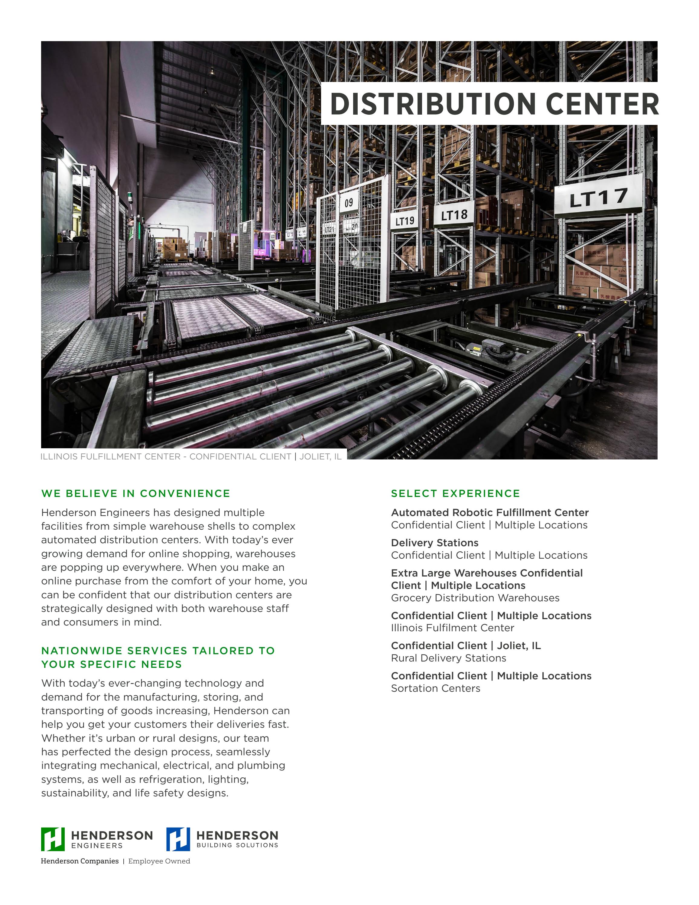 Grocery & Distribution Sector Distribution Center Introduction by ...