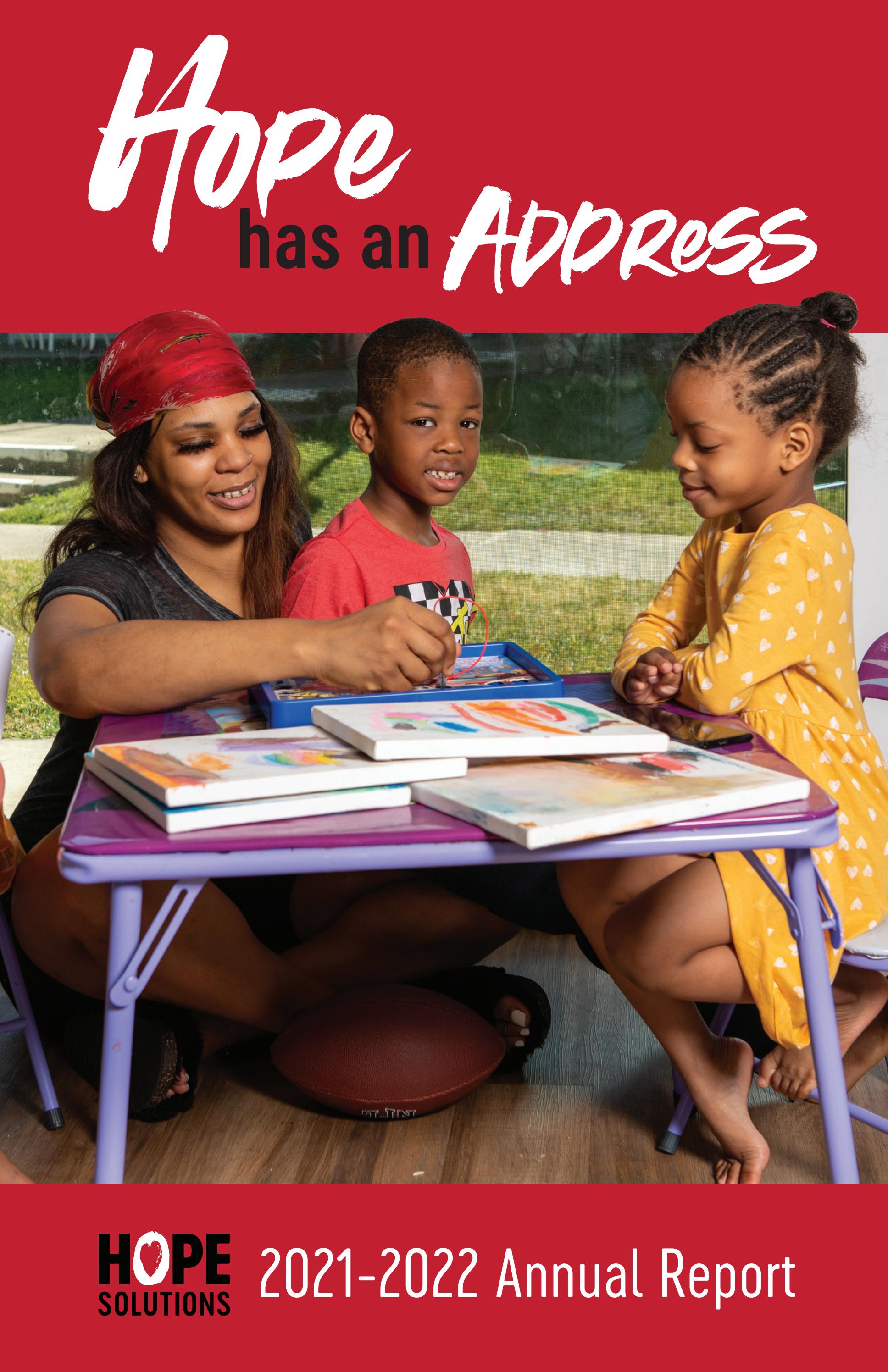Hope Solutions 2021-2022 Annual Report by Hope Solutions formerly ...