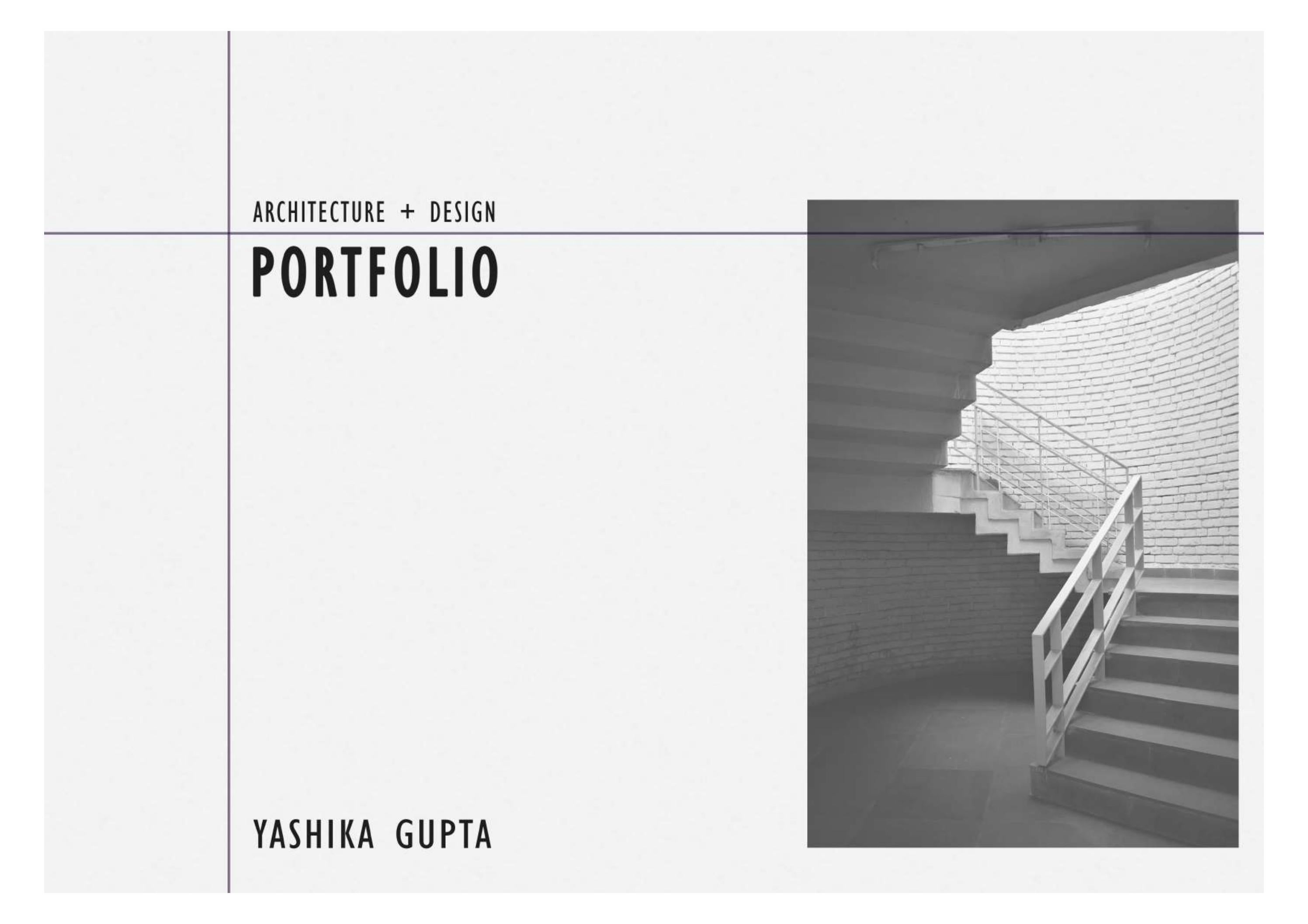 Architecture + Design Portfolio by Yashika Gupta - Issuu