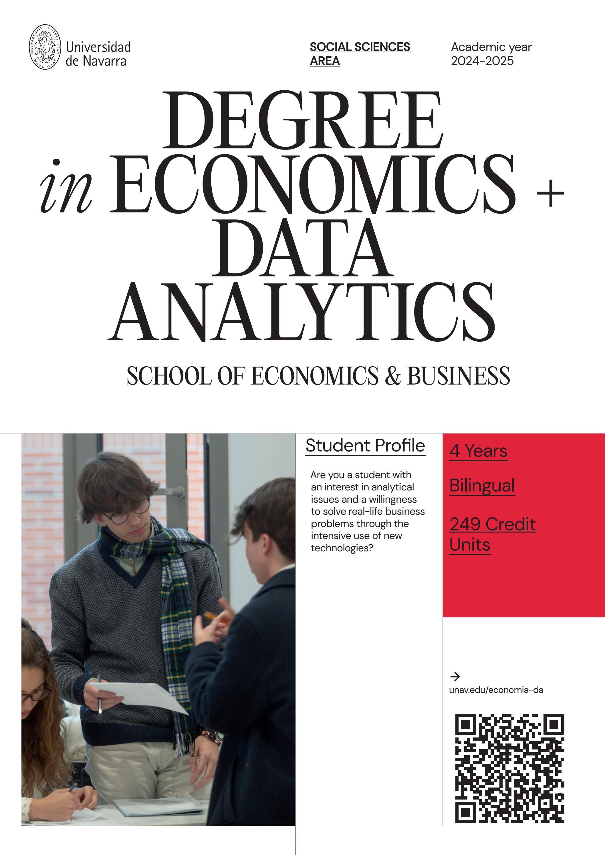 Economics & Business - Degree in Economics + Data Analytics by ...