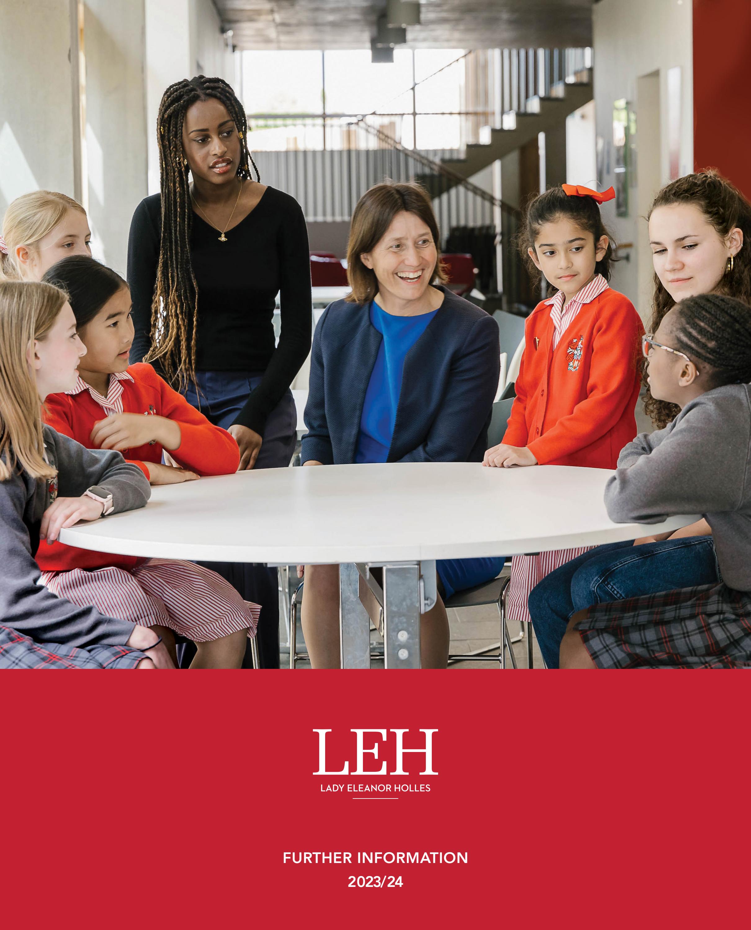 LEH School Further Information by Lady Eleanor Holles - Issuu