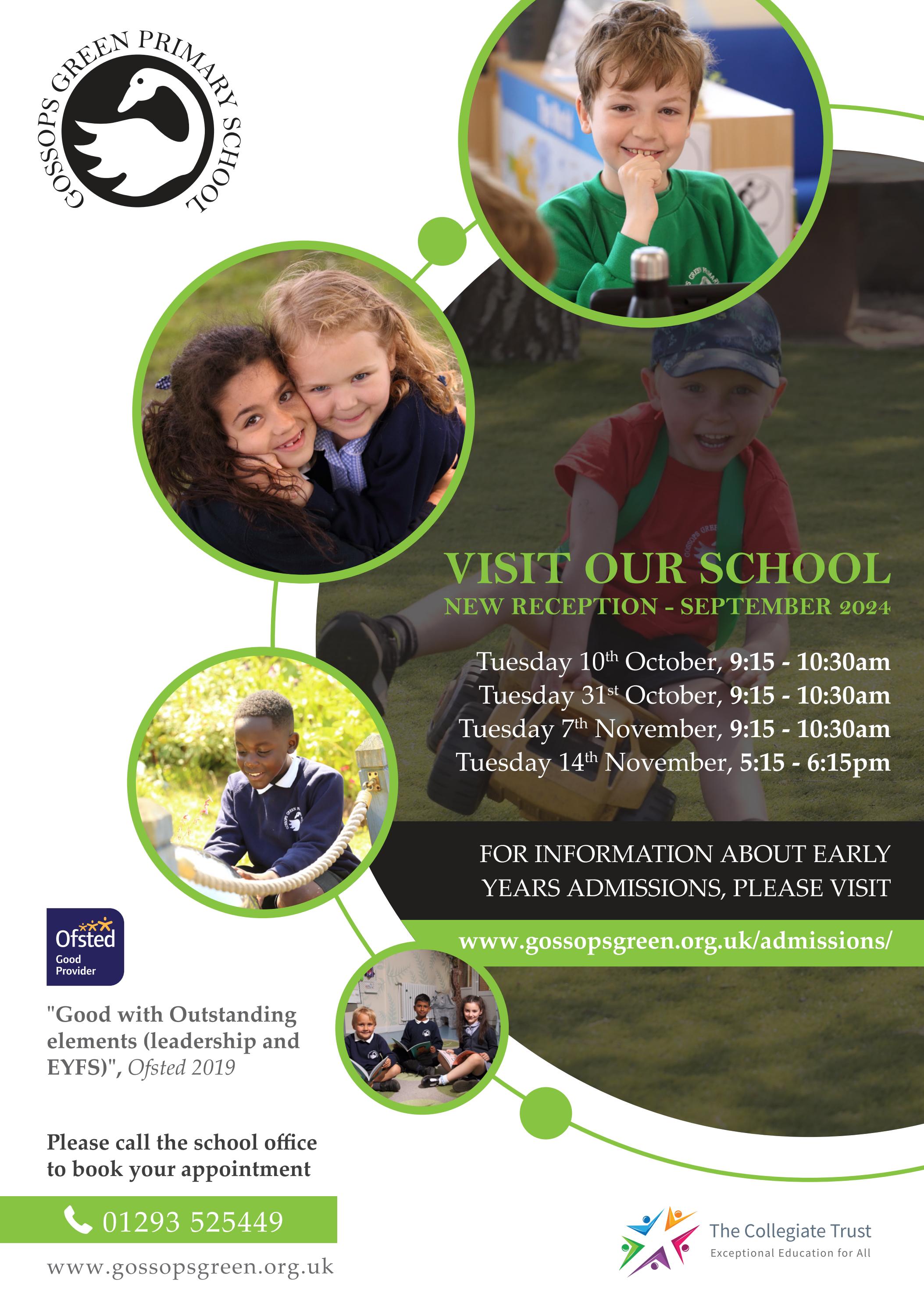Gossops Green Primary School Flyer by Smarter Reach | Marketing for ...