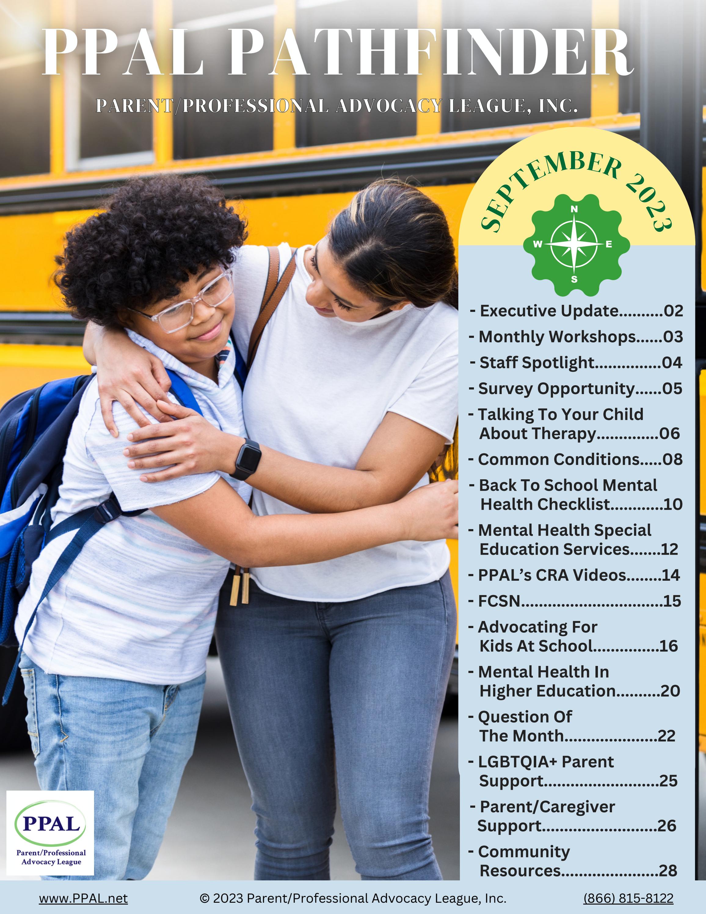 PPAL PATHFINDER September 2023 by PPAL for Families - Issuu