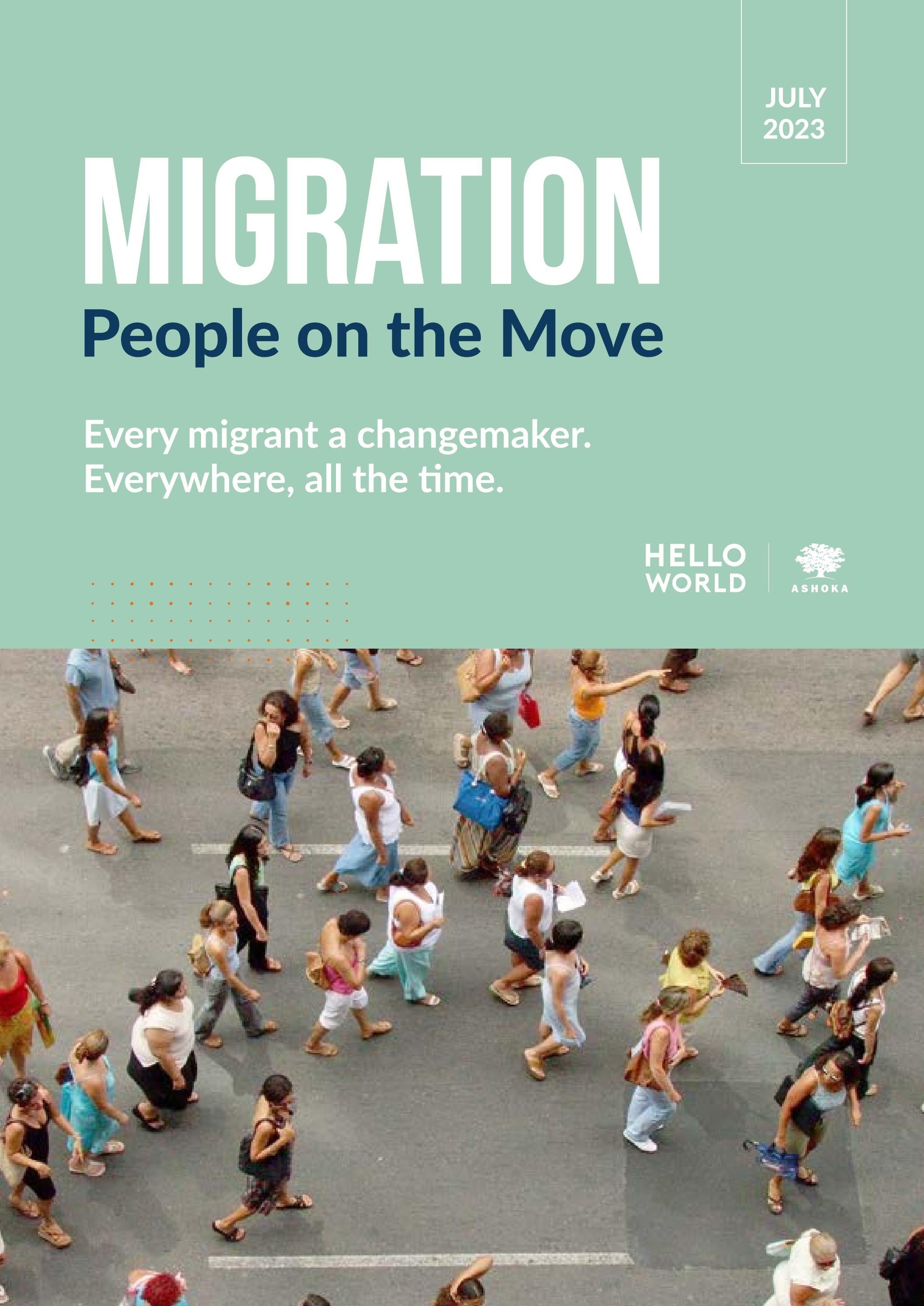 Migration: People on the Move by Ashoka - Issuu