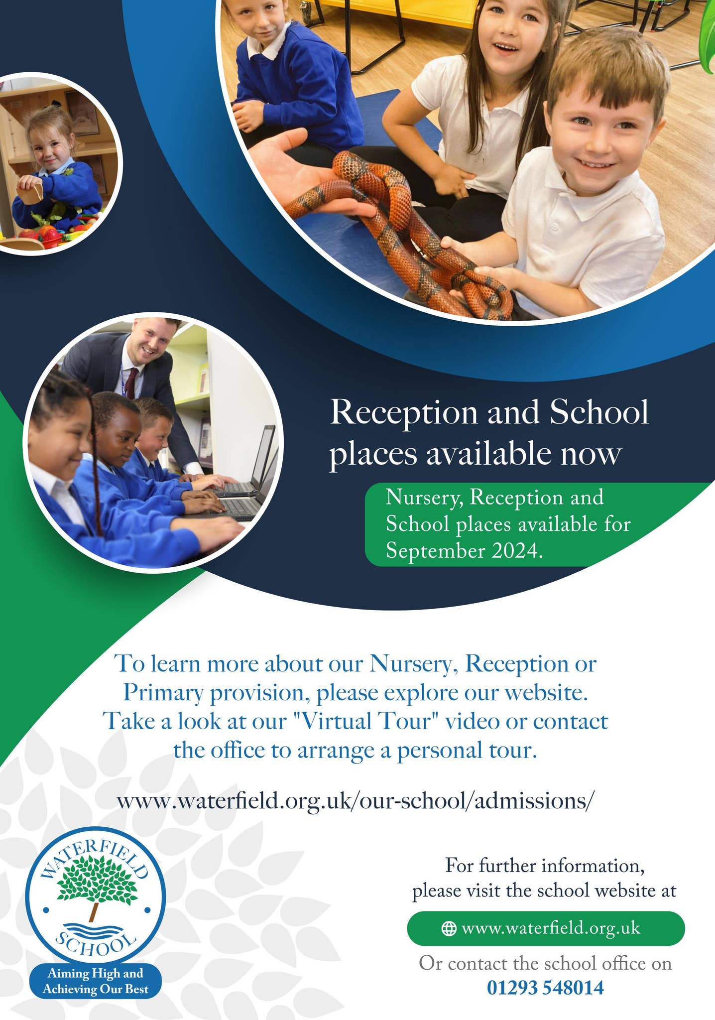 Waterfield Primary School Flyer by Smarter Reach | Marketing for ...