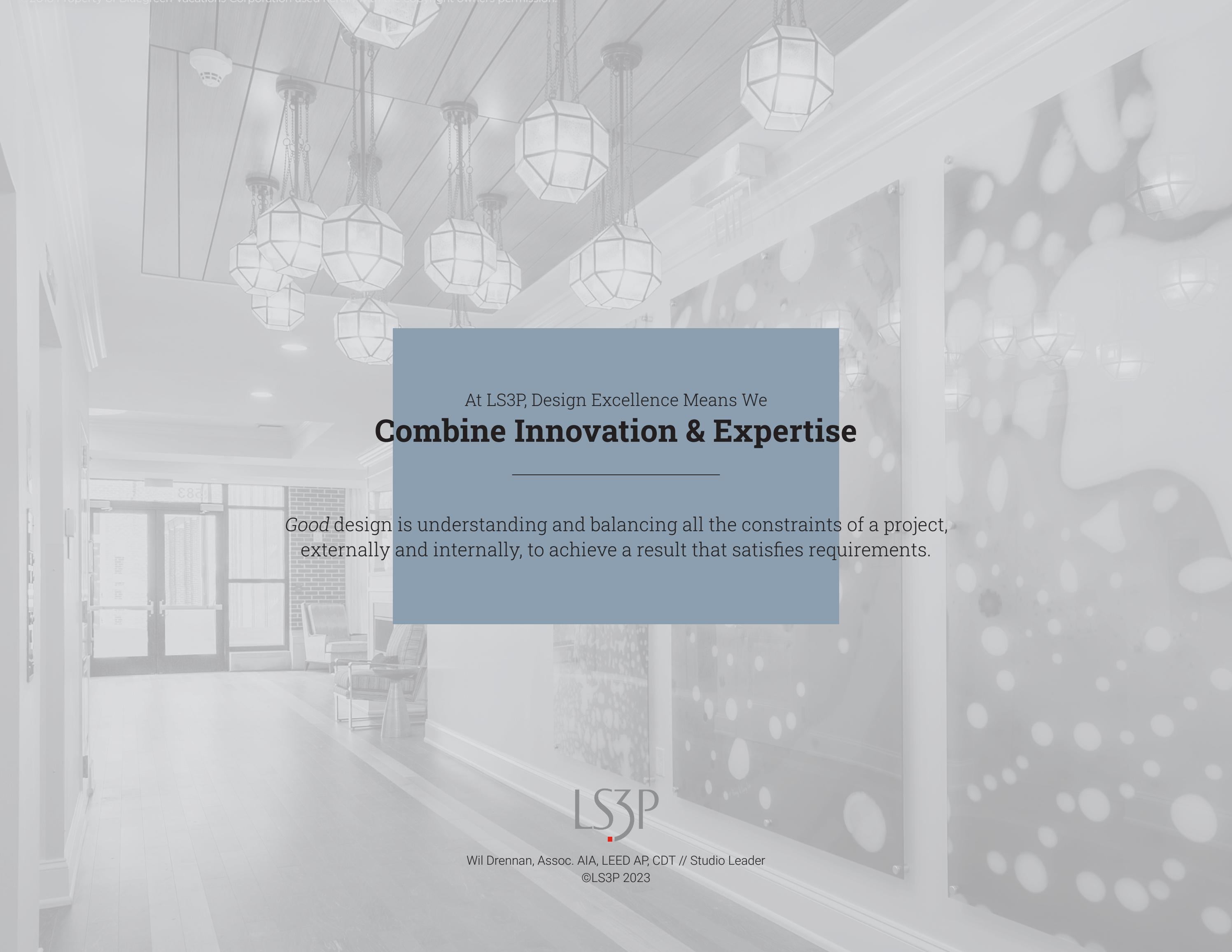 Combine Innovation & Expertise by LS3P - Issuu