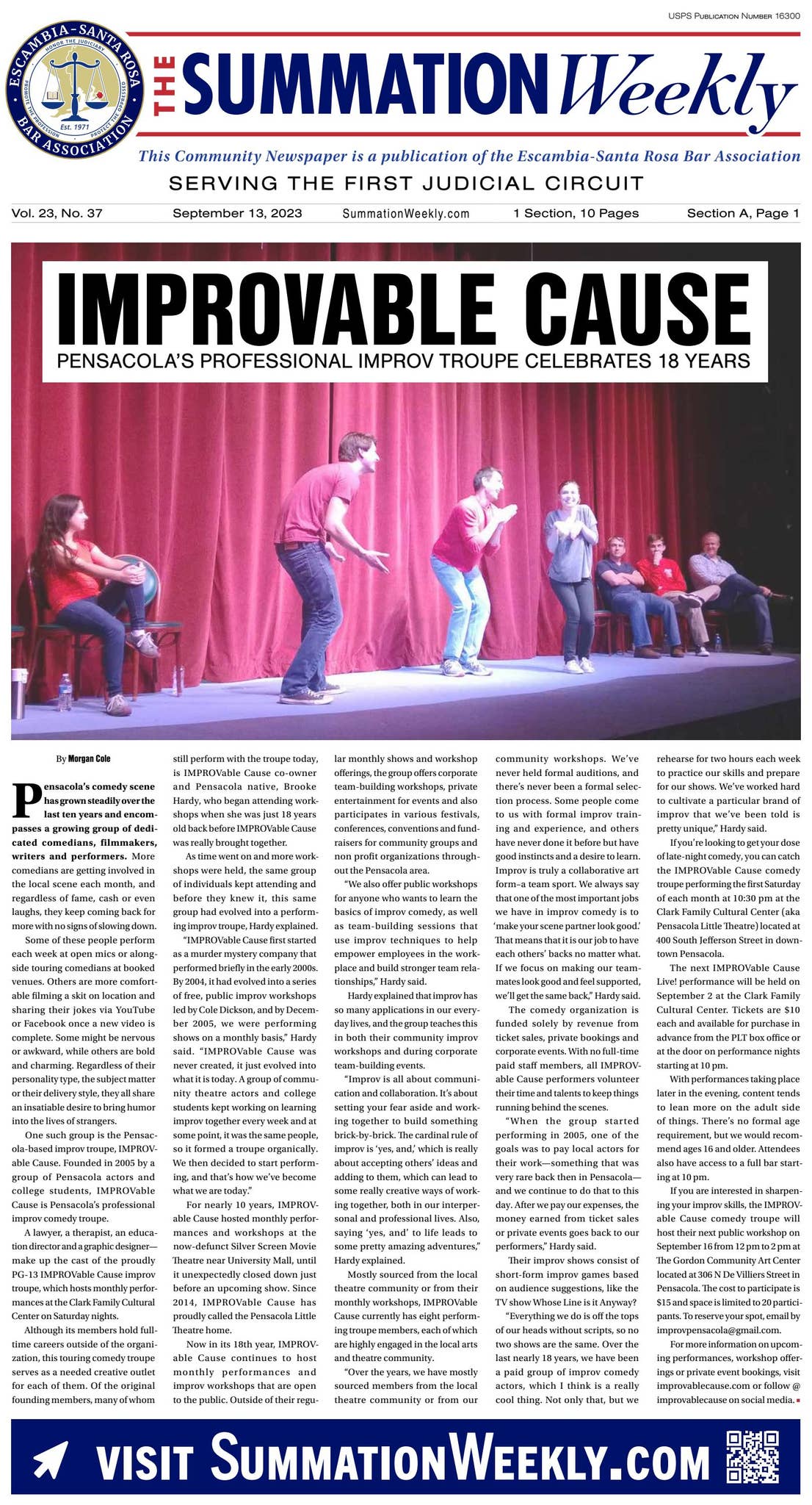 The Summation Weekly - September 13, 2023 by Ballinger Publishing - Issuu