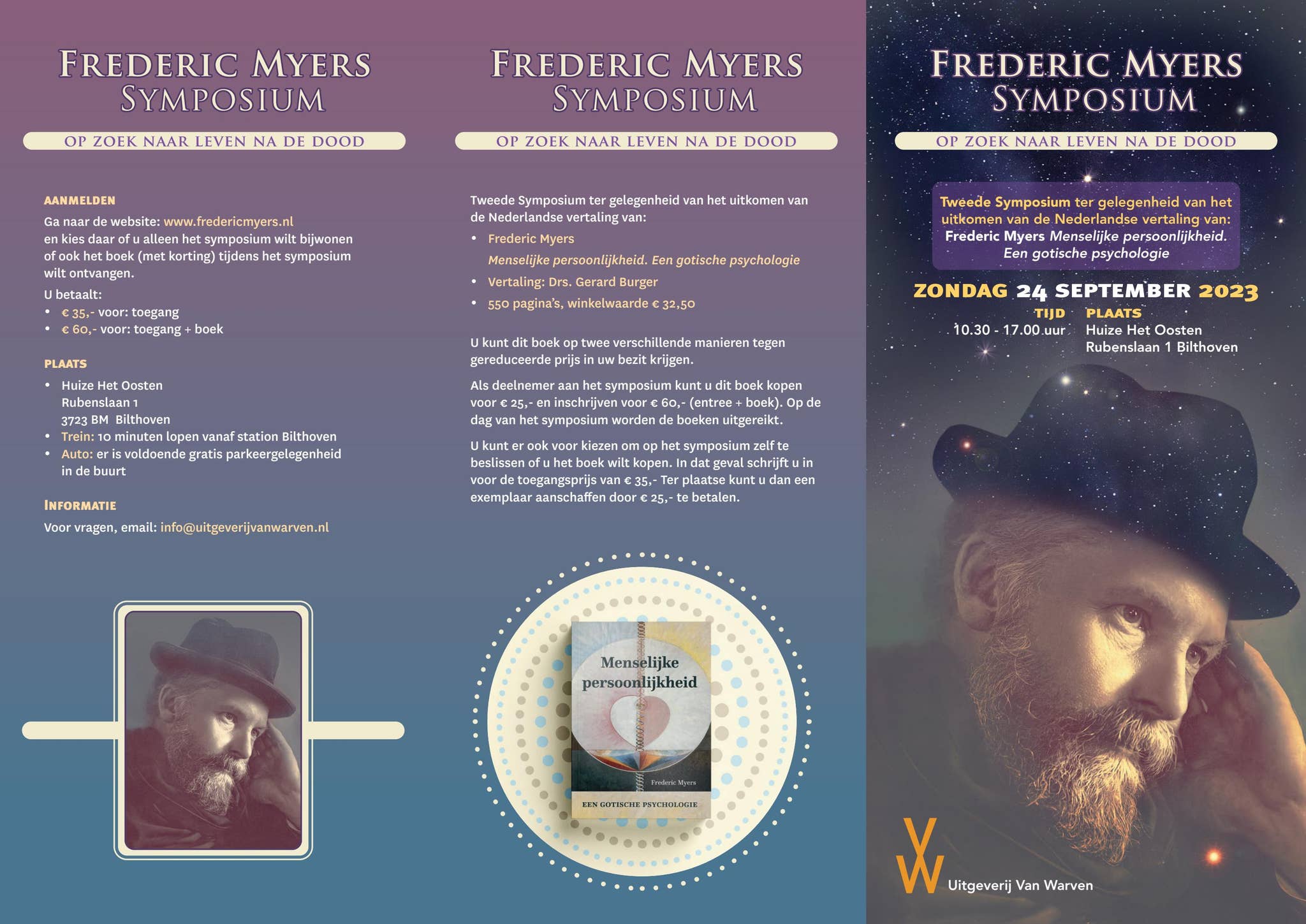 Frederic Myers Symposium 2 by Uitgeverij van Warven - Issuu