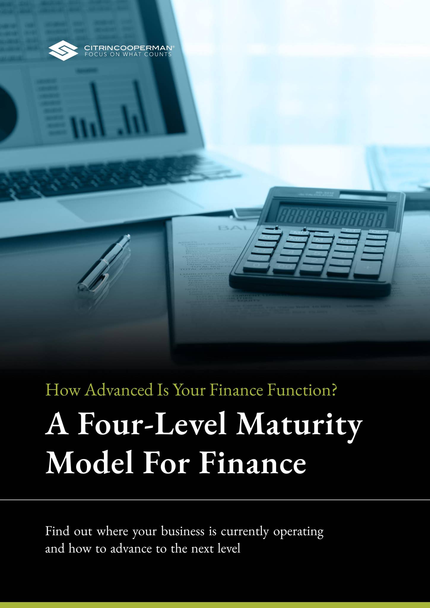 A Four-Level Maturity Model for Finance by Citrin Cooperman - Issuu