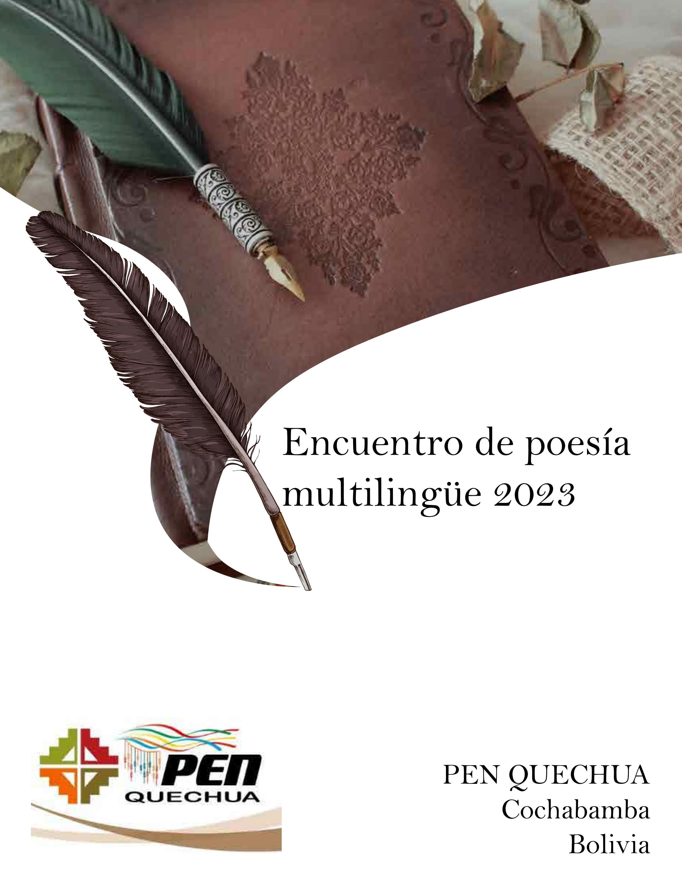 Encuentro de poesía multilingue 2023 by penquechua - Issuu