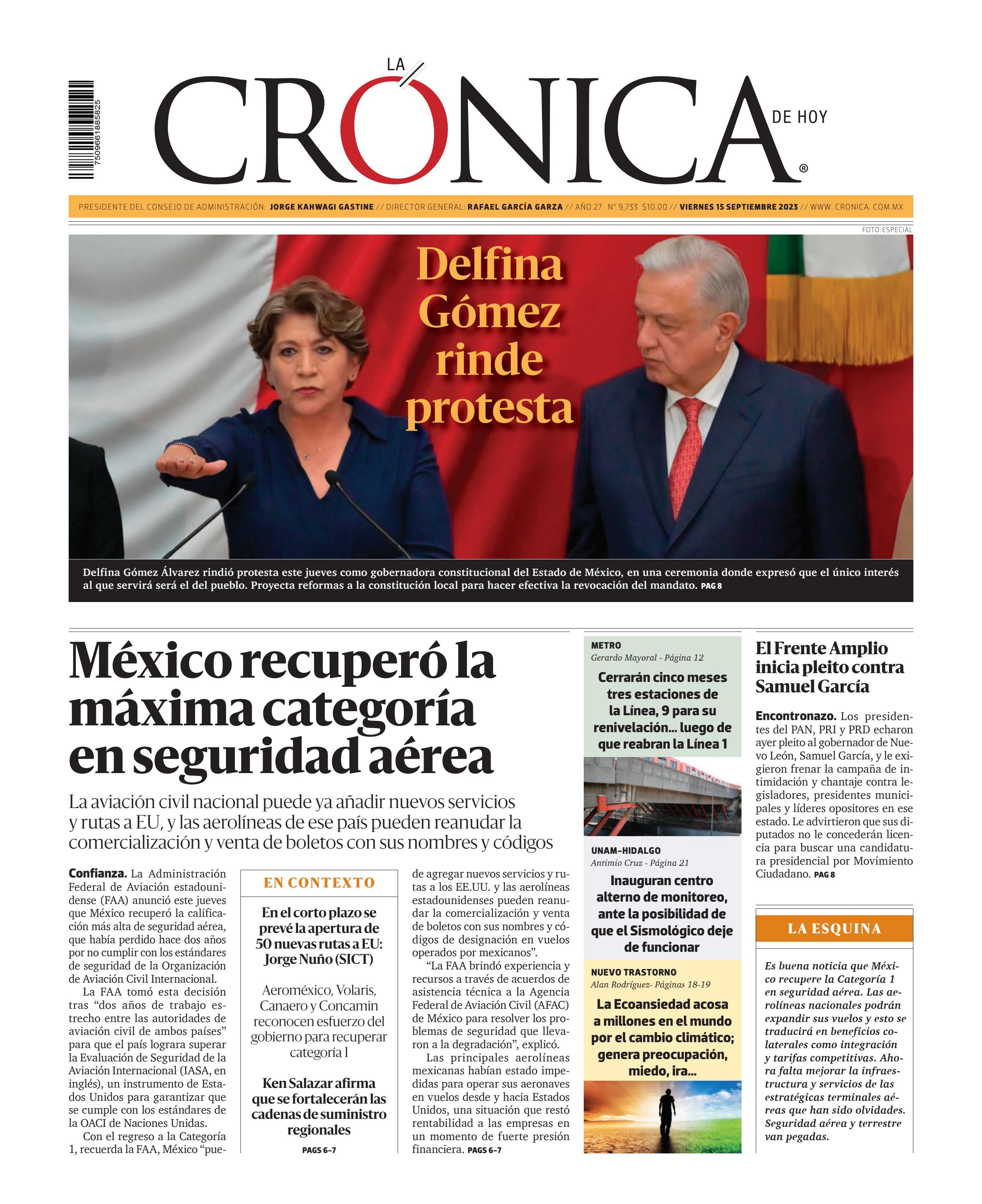 15-09-2023 by cronica - Issuu