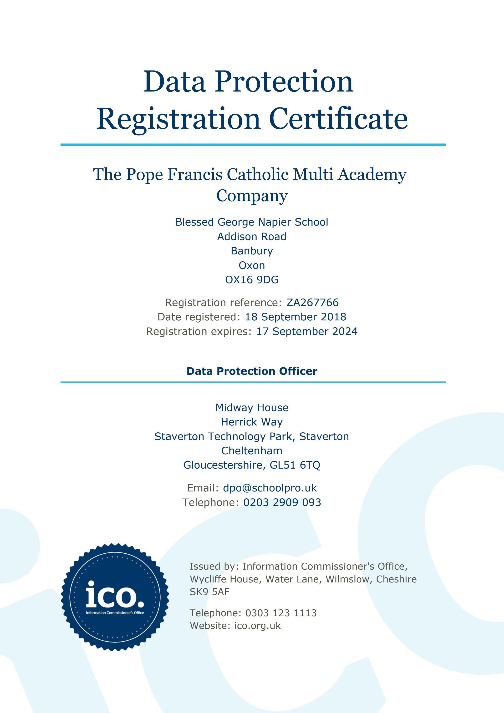 ICO Certificate 2023/24 by Schudio - Issuu