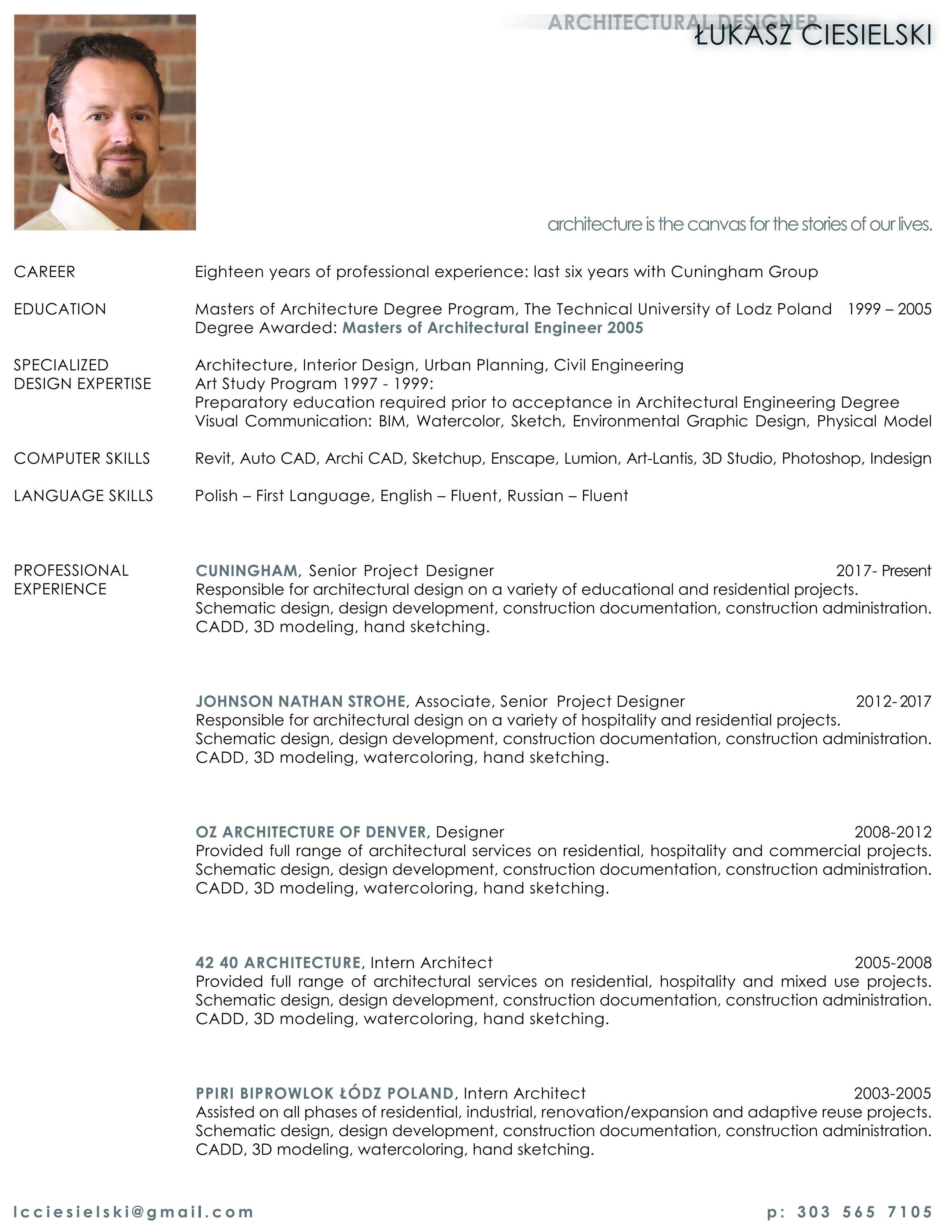Lukasz Ciesielski Resume by lciesielski - Issuu Lukasz Ciesielski Resume by lciesielski - Issuu