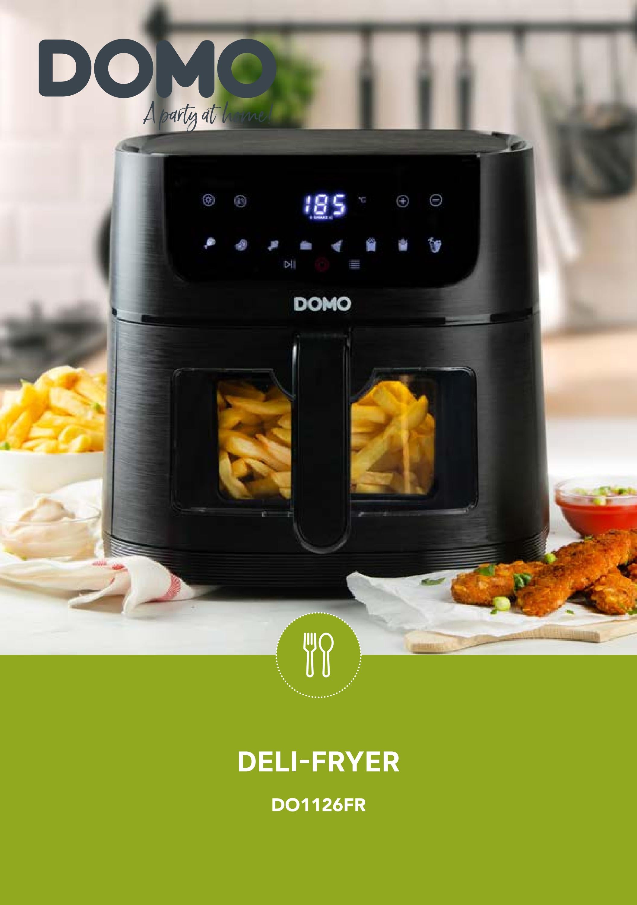DOMO - DO1126FR - Deli-fryer - recipe booklet by DOMO Elektro - Issuu
