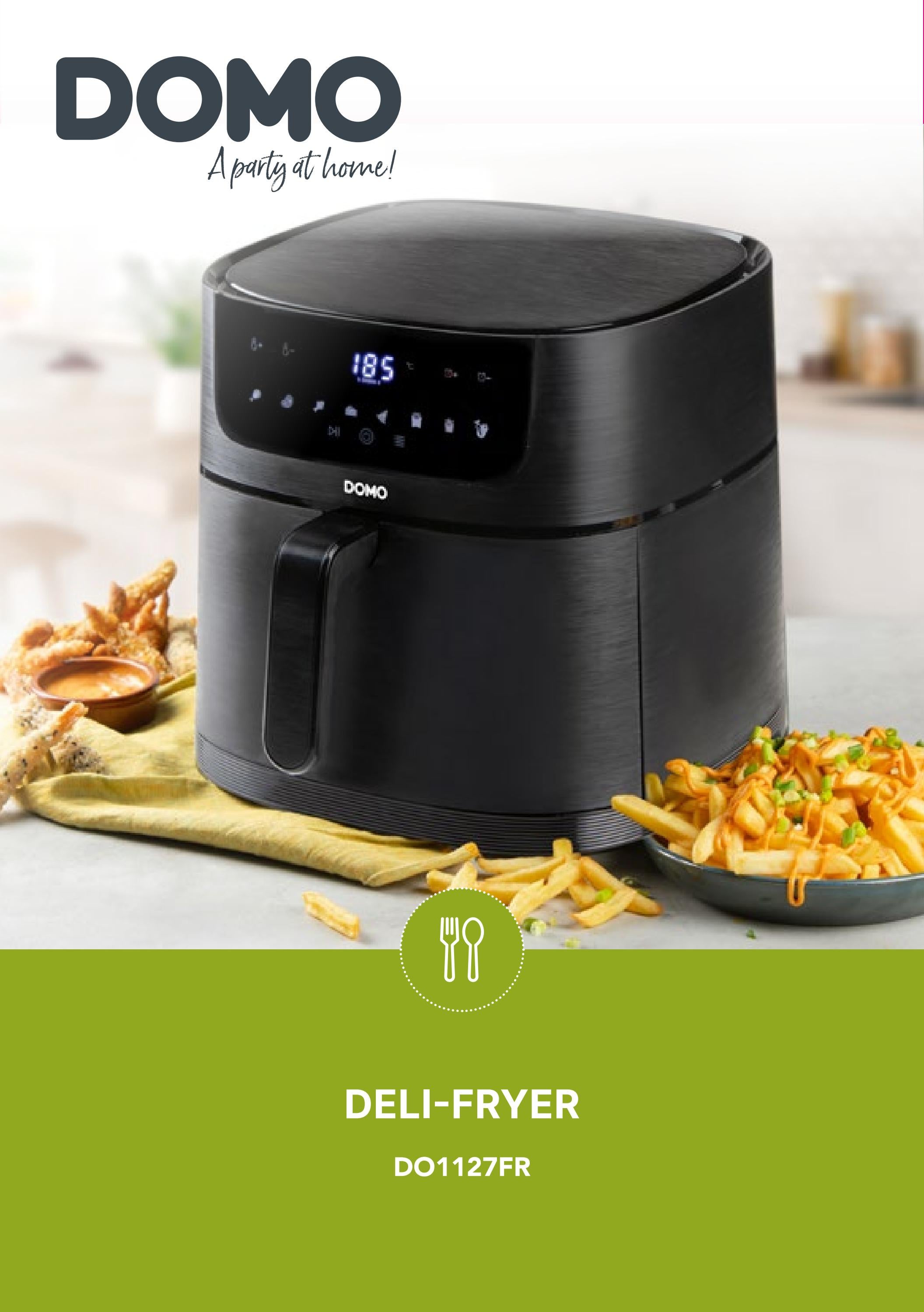 DOMO - DO1127FR - Deli-fryer - recipe booklet by DOMO Elektro - Issuu