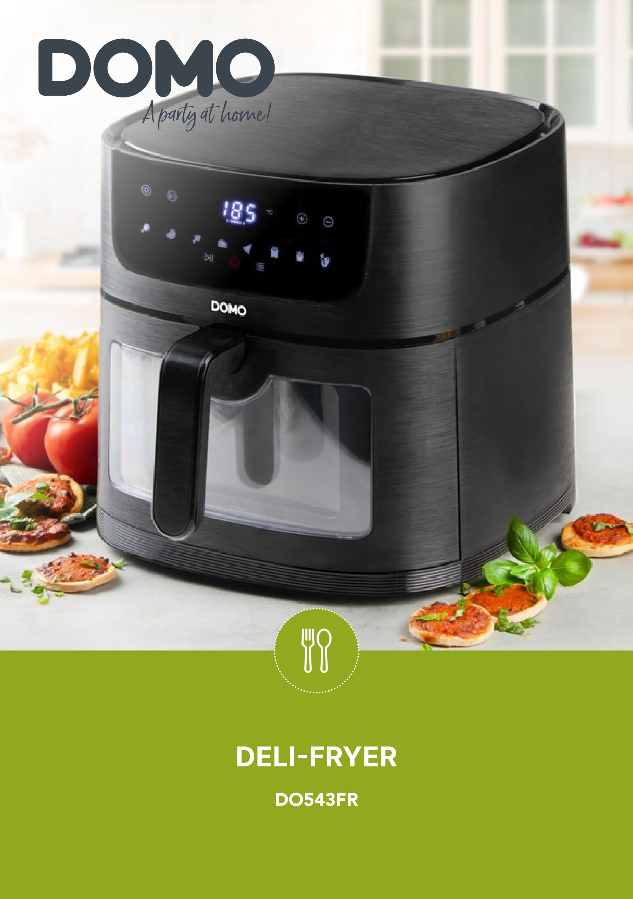 DOMO - DO543FR - Deli-fryer - recipe booklet by DOMO Elektro - Issuu