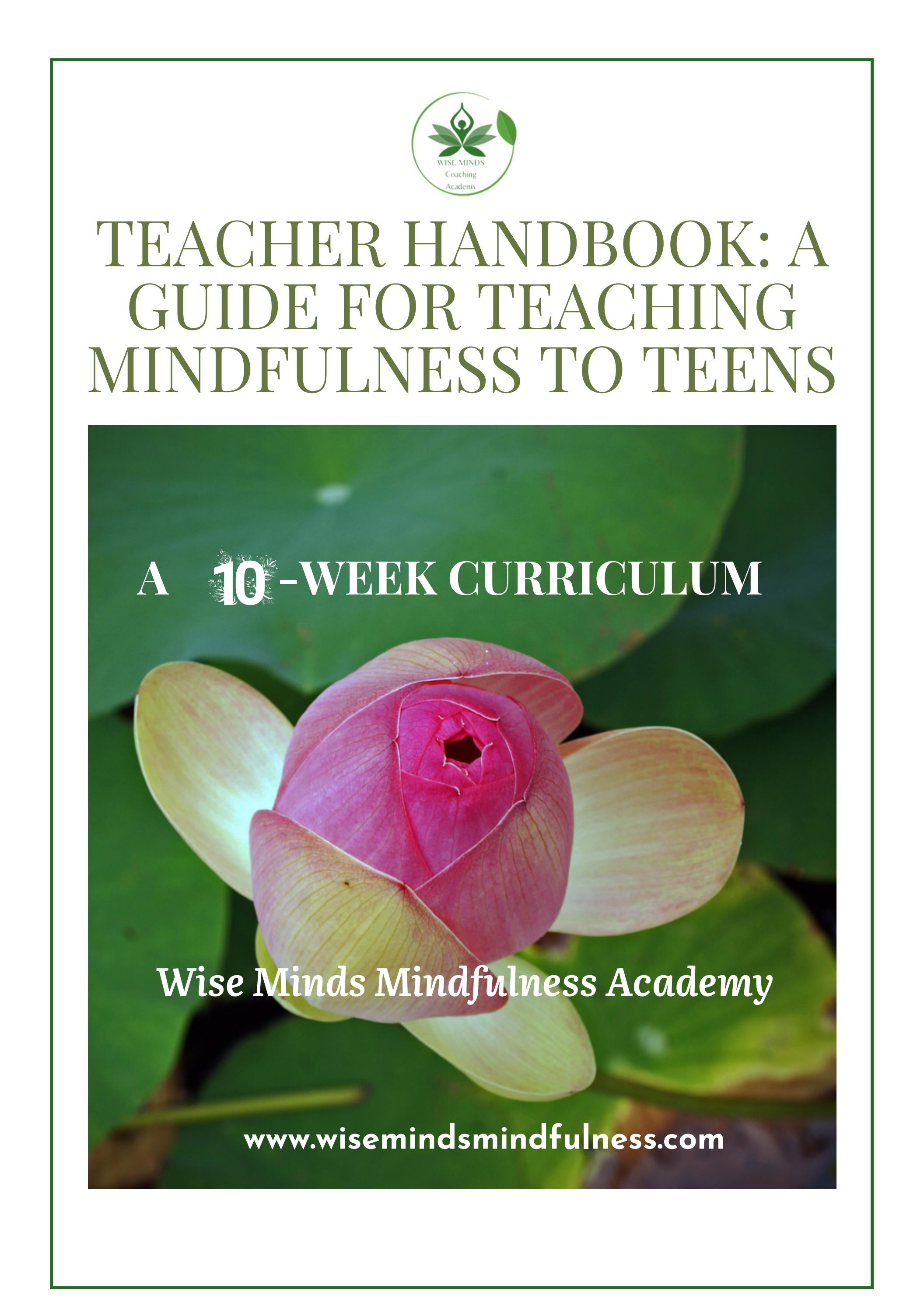 Teacher Handbook: A Guide To Teach Mindfulness by Dilciagranville ...