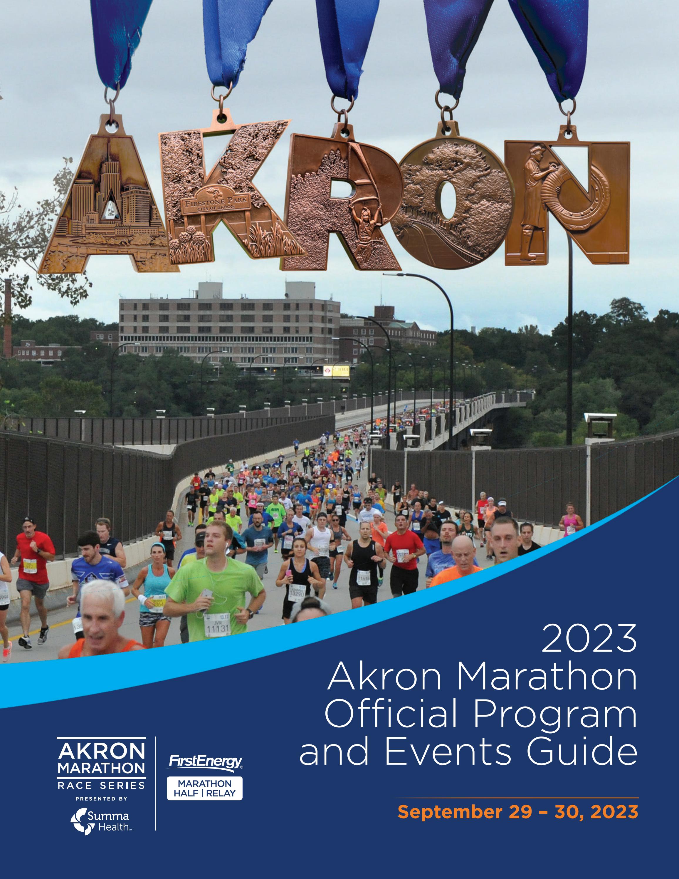2023 Akron Marathon Official Program & Event Guide by Knox Marketing ...