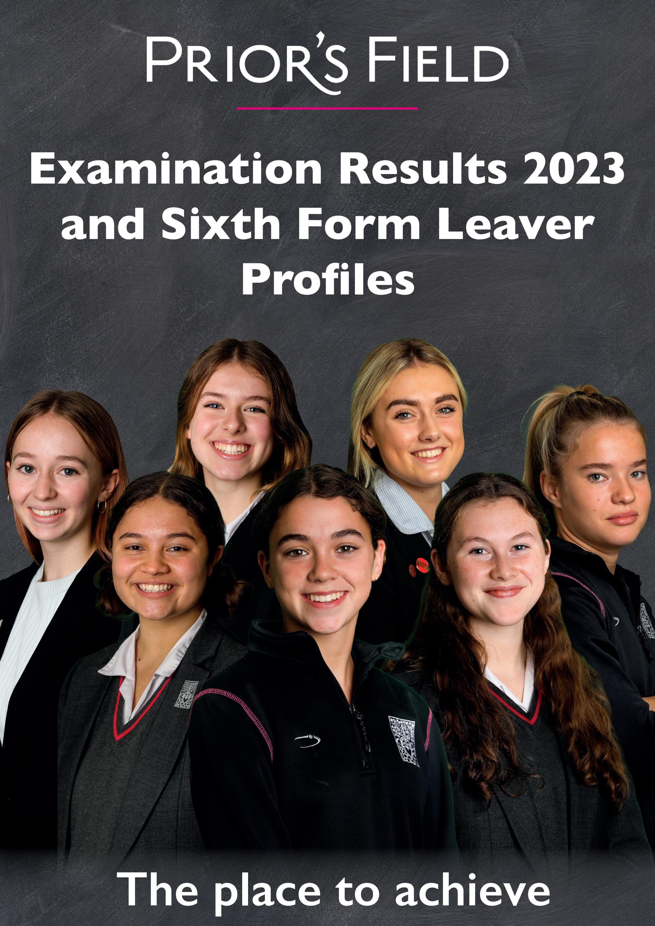 Prior's Field Examination Results and Sixth Form Leaver Profiles 2023 ...