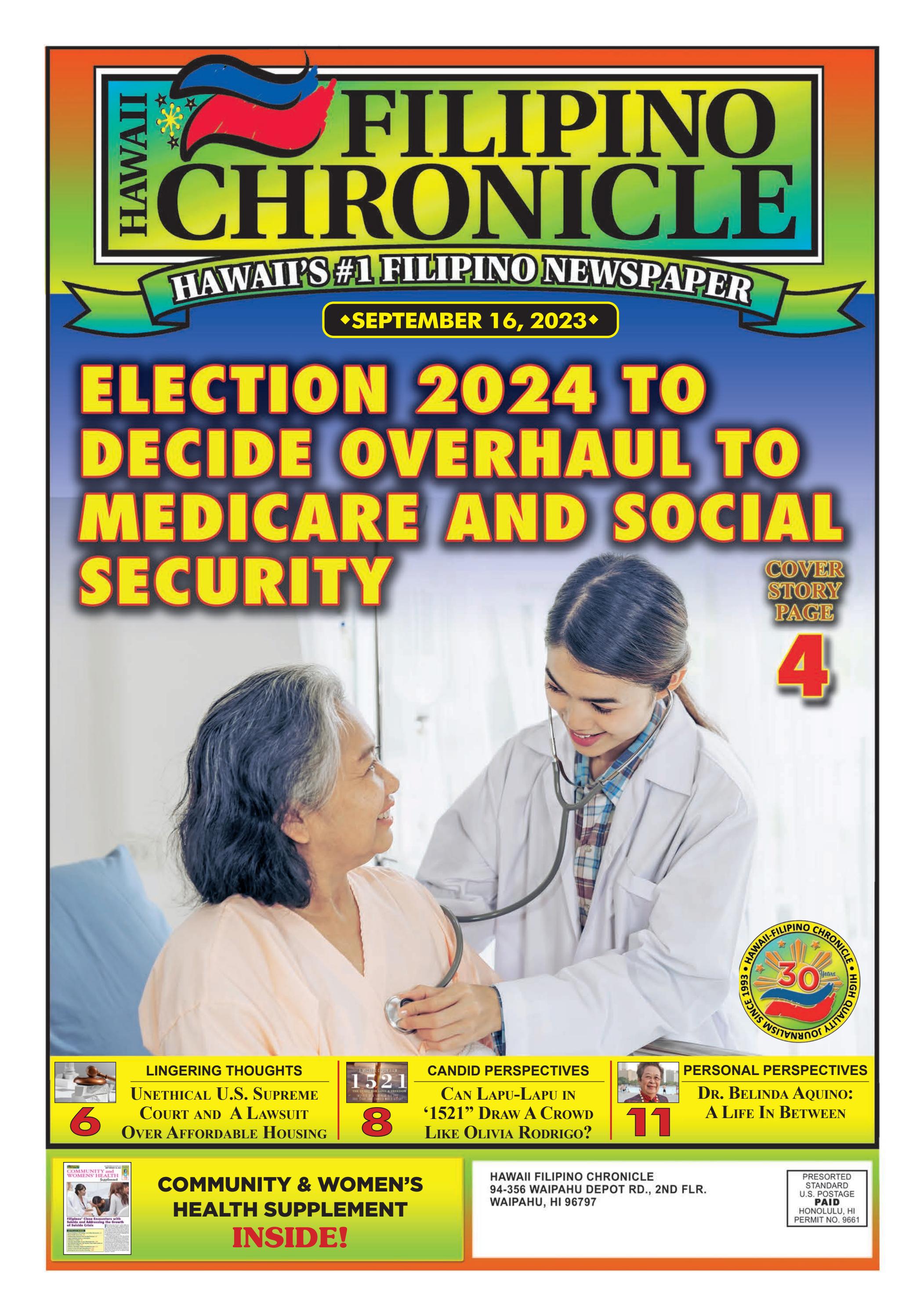 Hawaii Filipino Chronicle - September 16, 2023 by Hawaii Filipino ...