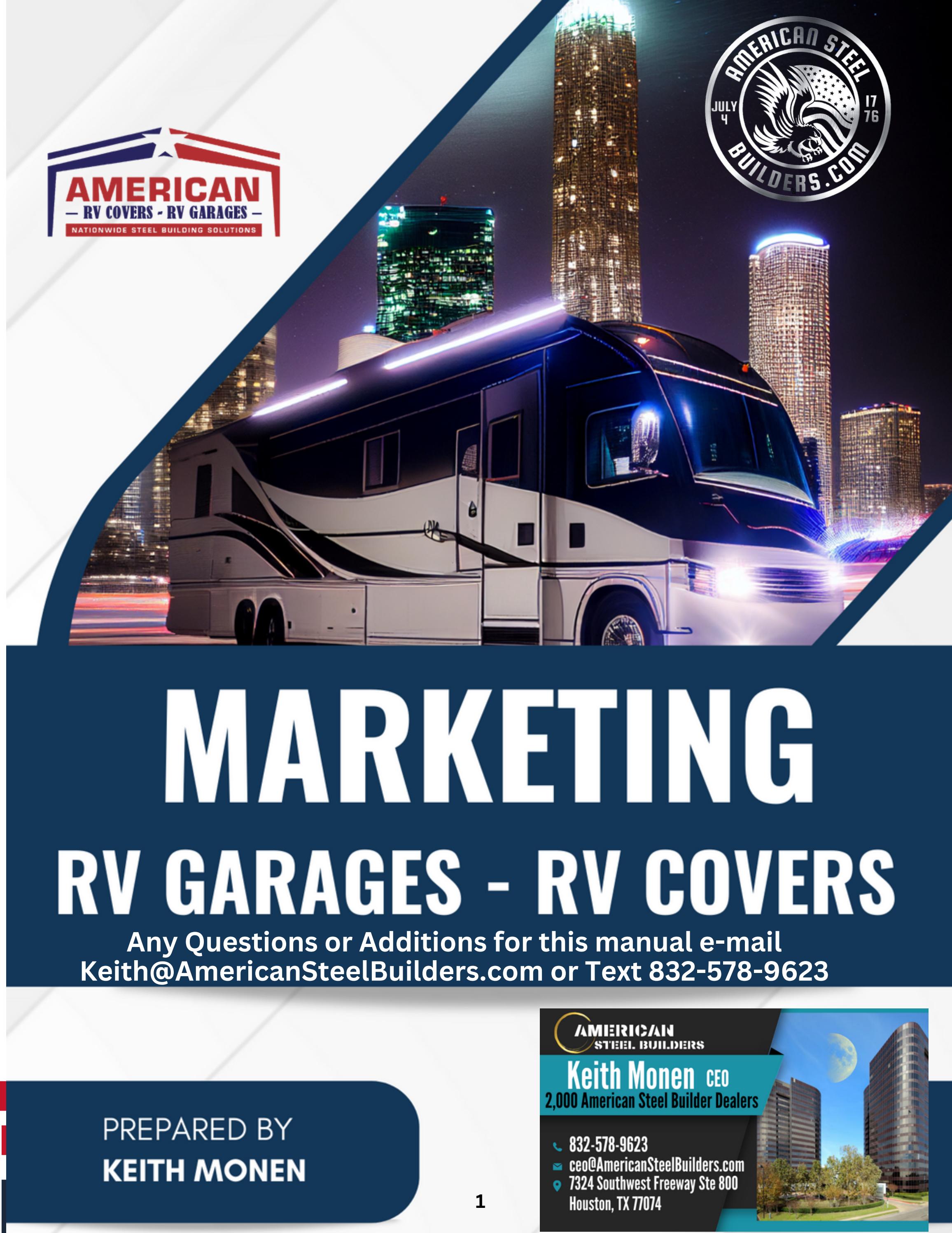 101 Ways To Market RV Garages and RV Covers - Residual Income Streams ...