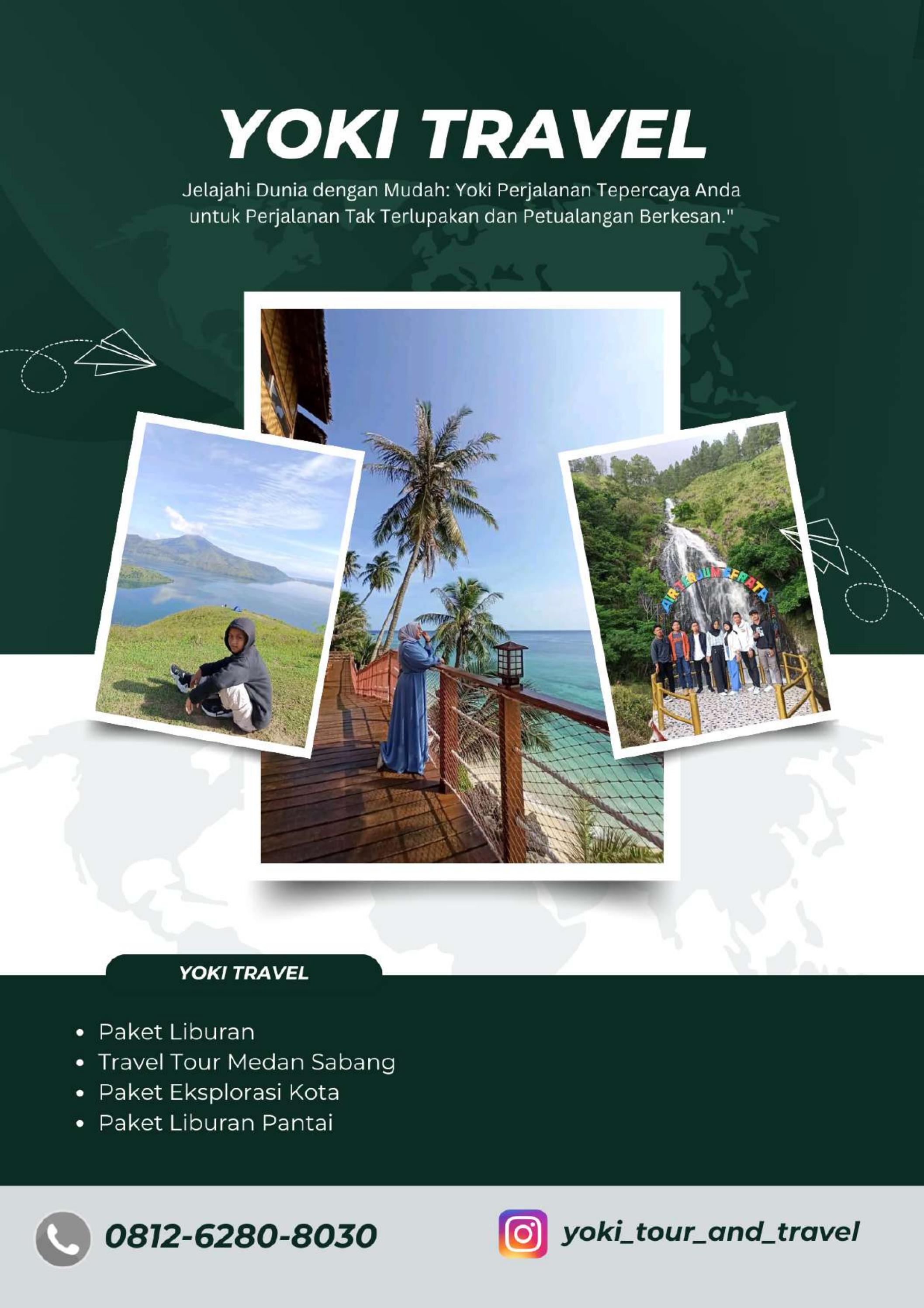 Profesional, WA 0812-6280-8030, Jasa Travel Murah di Medan Marelan, Yoki Tour And Travel Medan ...