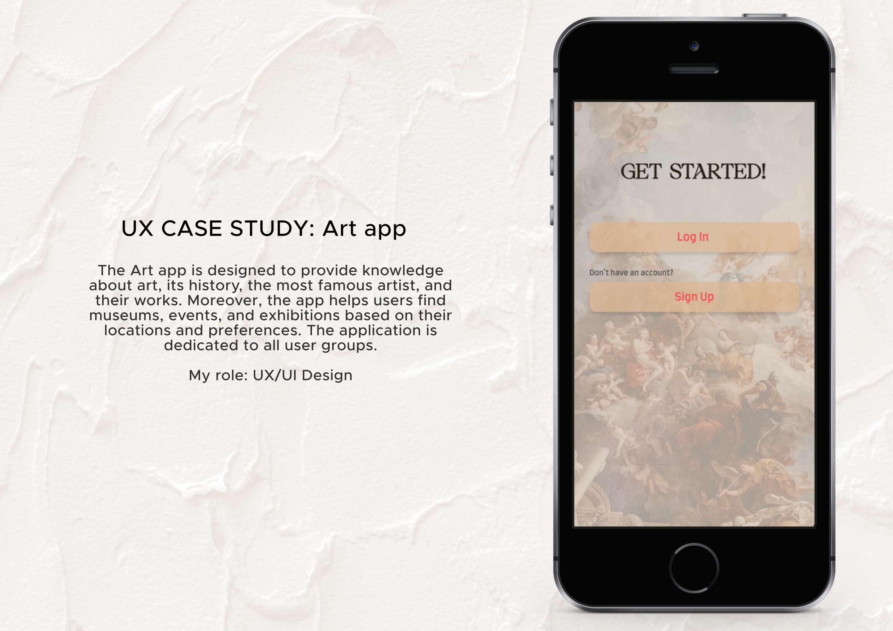 Art app - UX/UI DESIGN by Agata Rybicka - Issuu