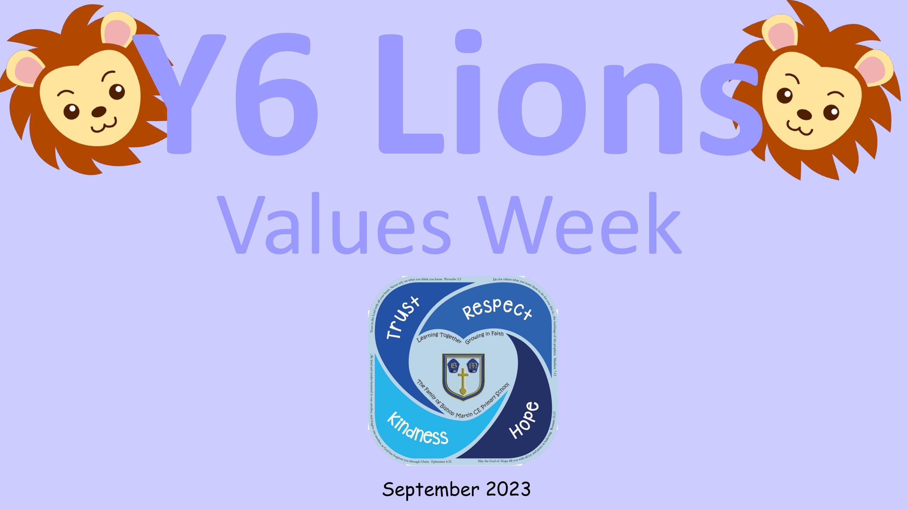 Y6 Values Week by Schudio - Issuu