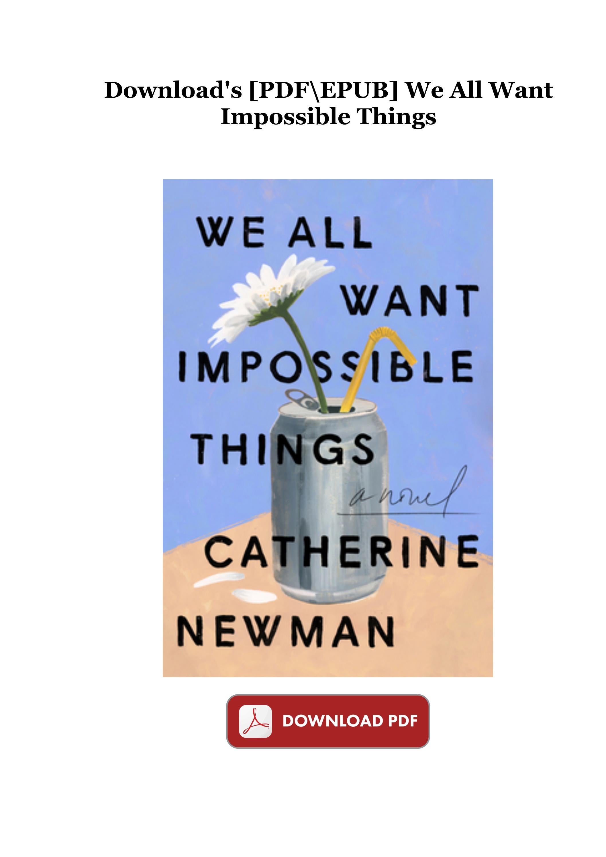 Downloads Pdfepub We All Want Impossible Things By Hiranokohana Issuu