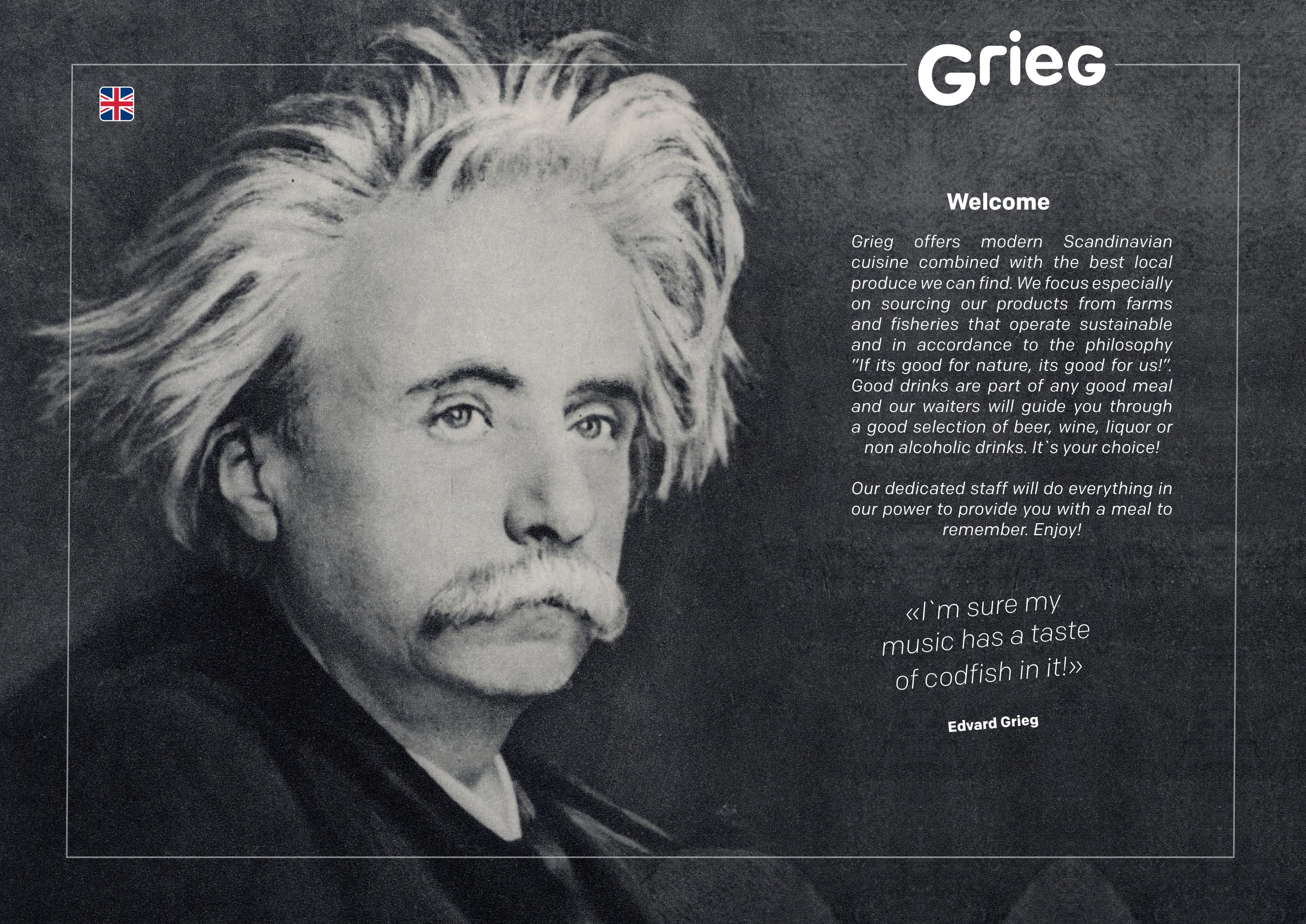 Restaurant Grieg - menu engelsk by Fjord Line AS - Issuu