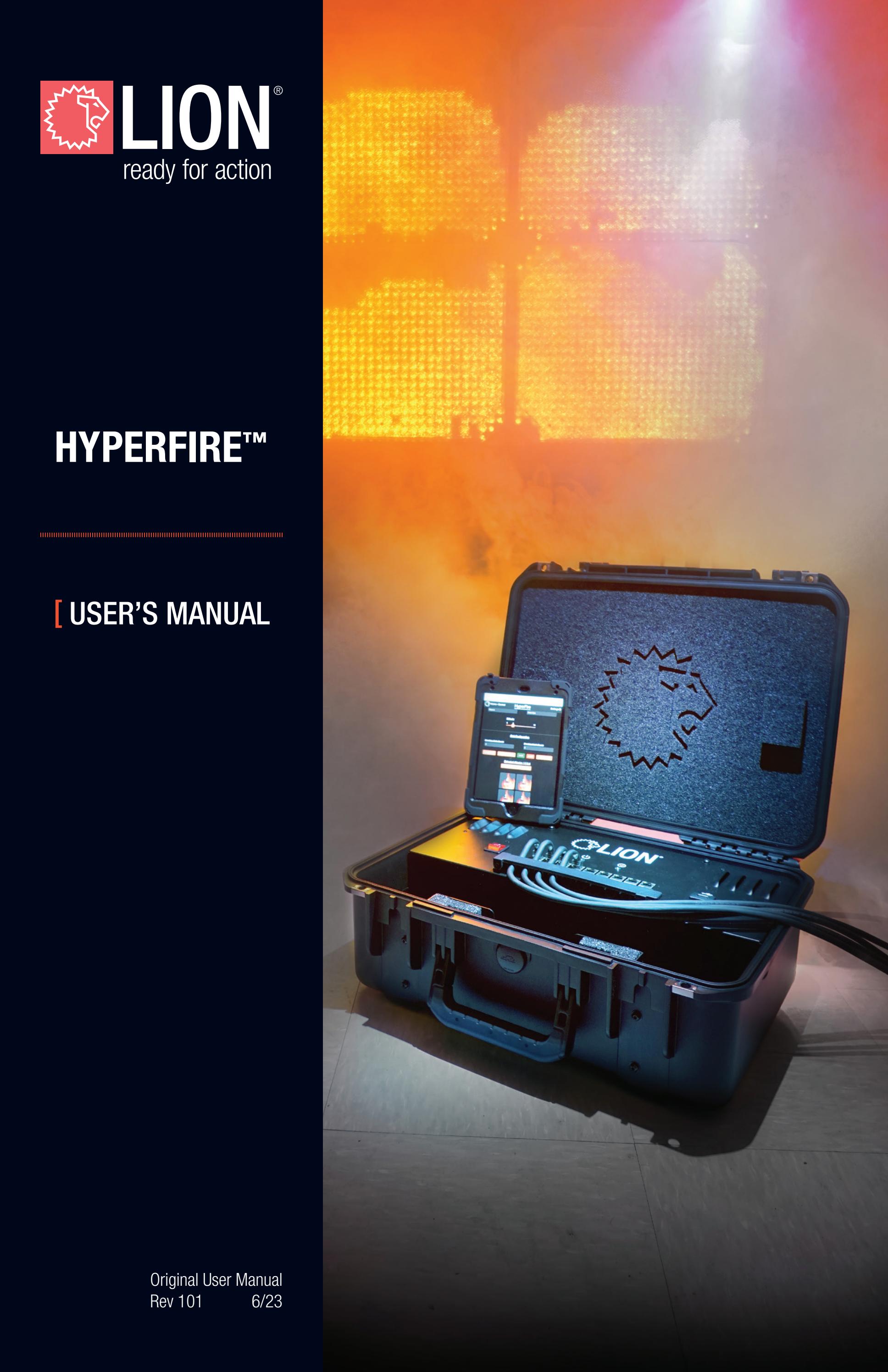 LION - USER’S MANUAL - HYPERFIRE™ (EN_US) by LION EMEA - Issuu