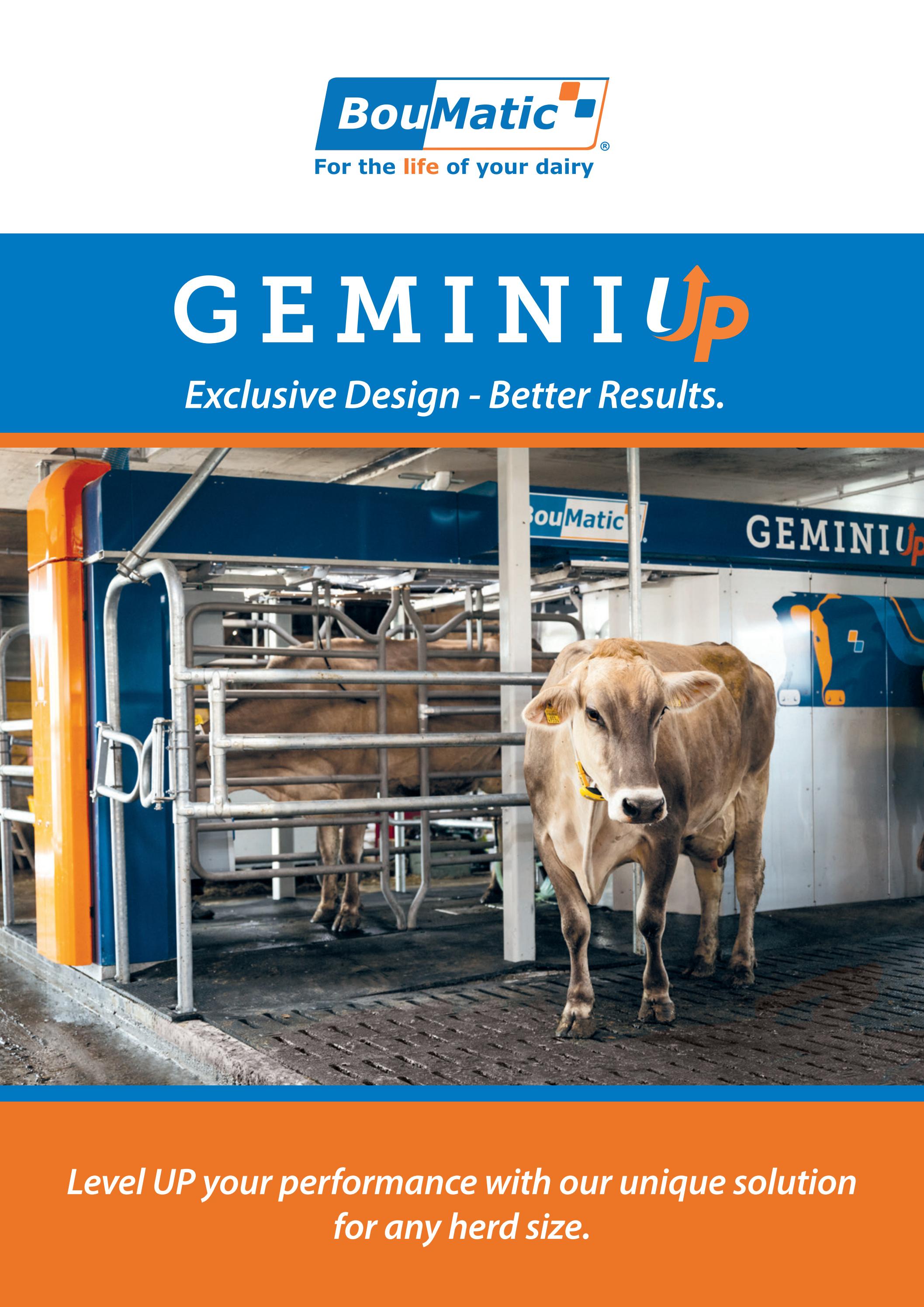 Gemini UP - BouMatic milking robot by BoumaticEurope - Issuu