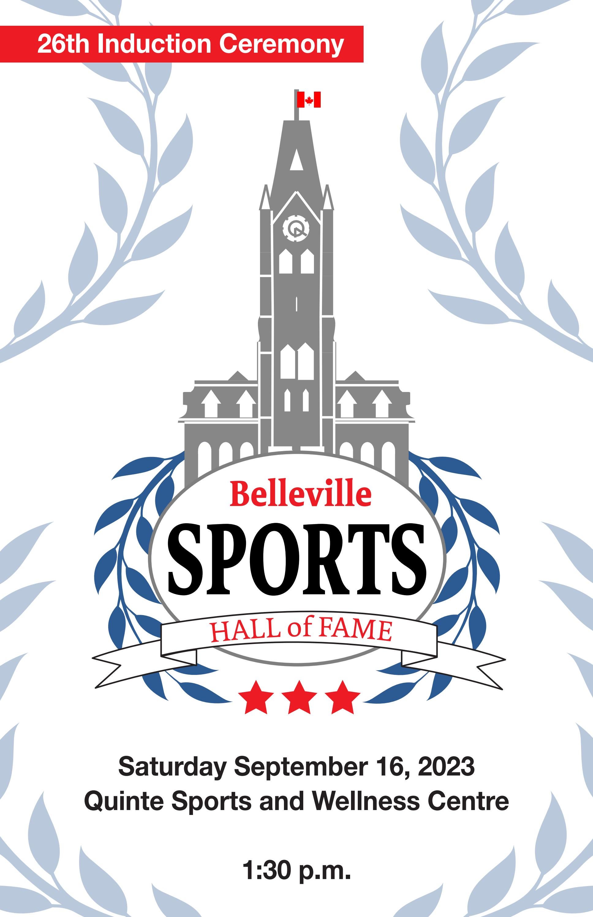 Belleville Sports Hall of Fame Booklet by Willow Publishing - Issuu