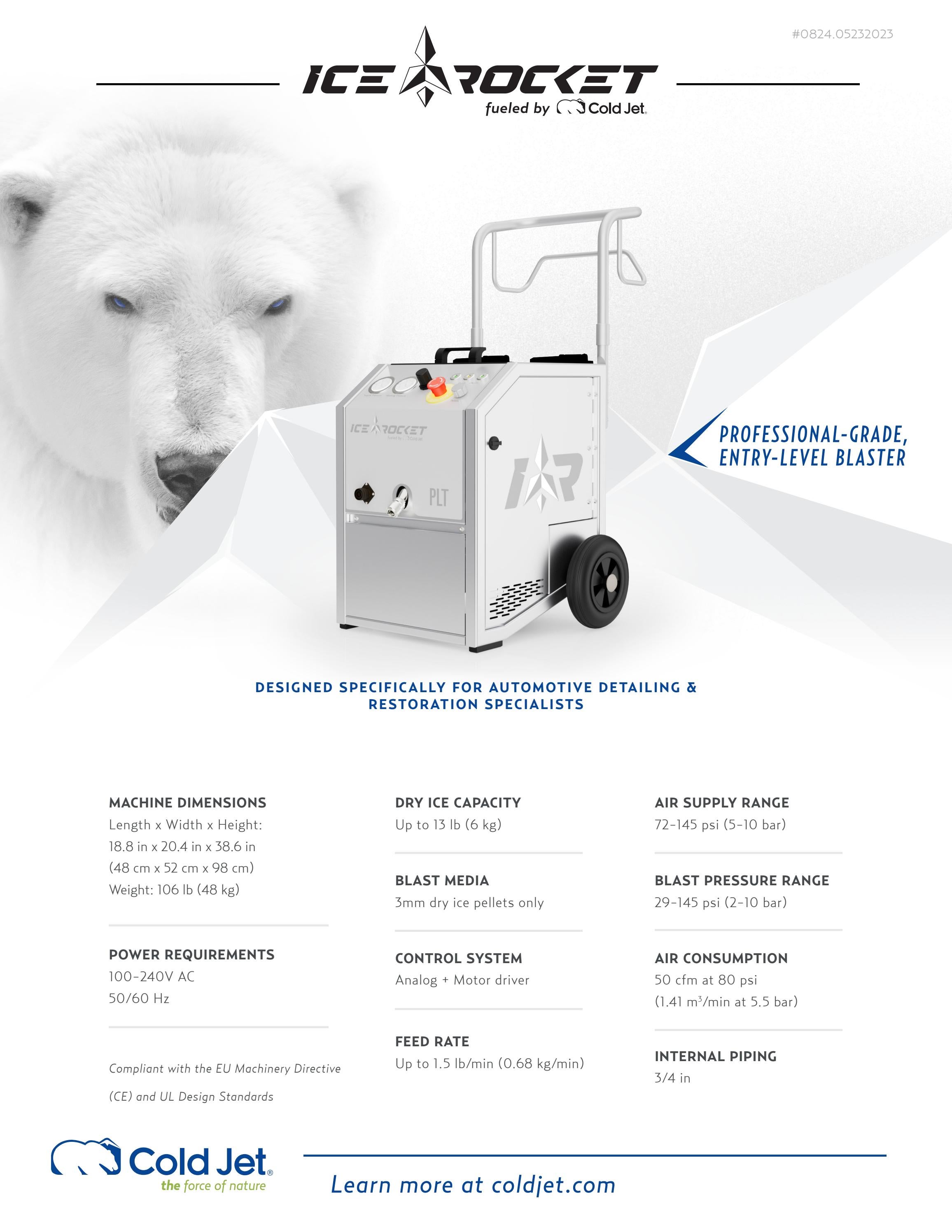 IceRocket PLT Spec sheet ENG by Cold Jet - Issuu