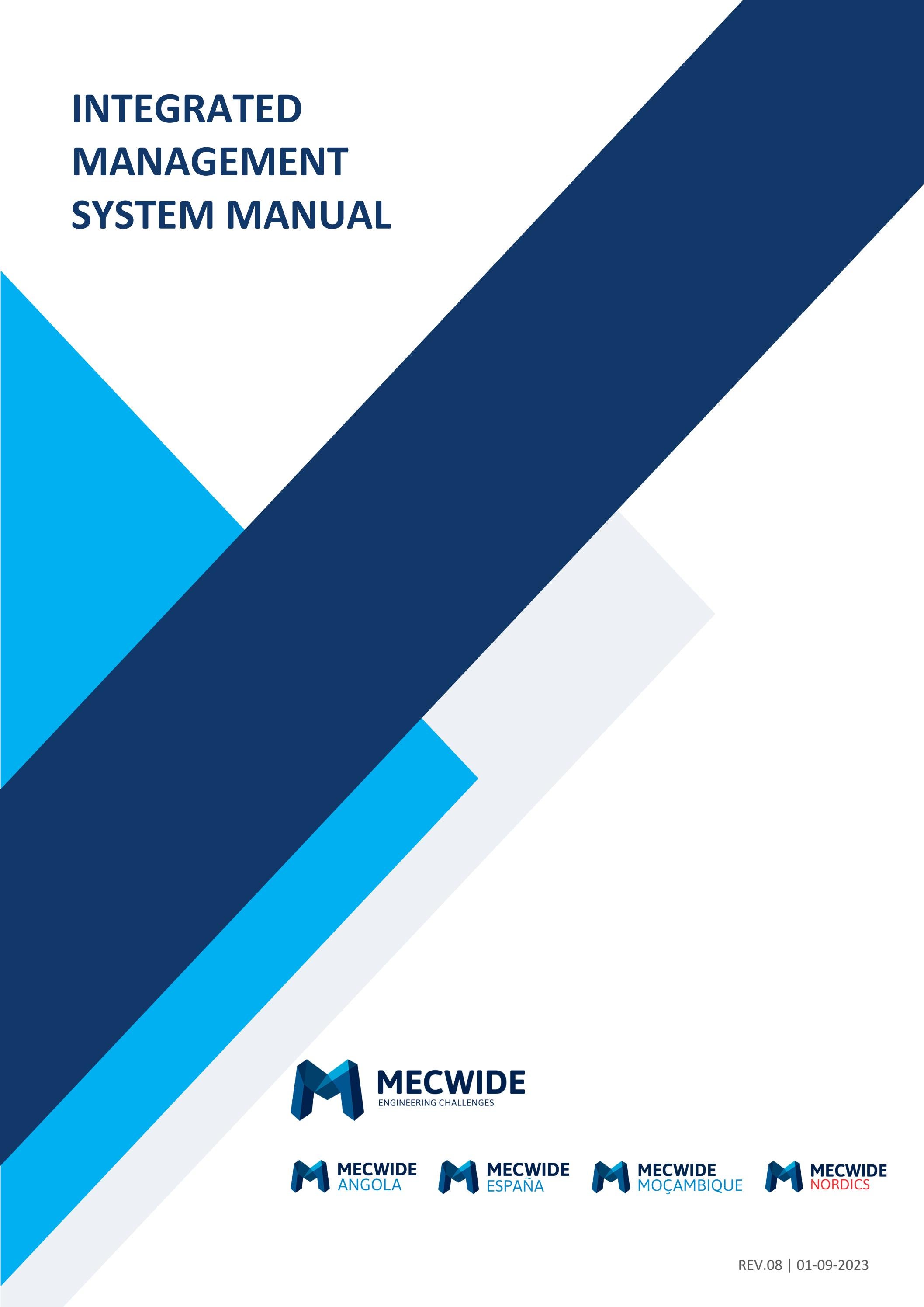 Integrated Management System Manual by comunicacaomecwide - Issuu