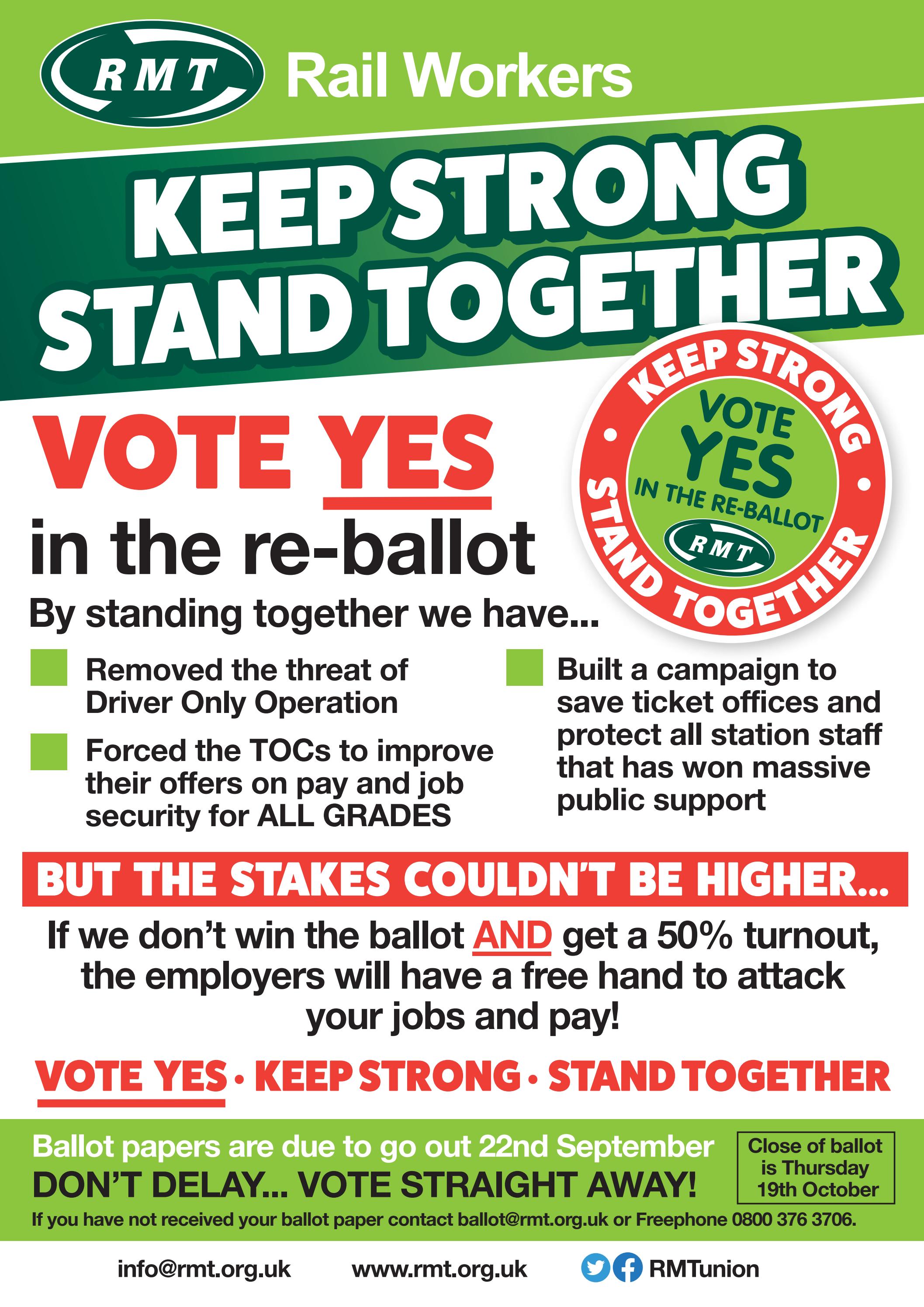 Keep Strong Stand Together by RMT Union - Issuu