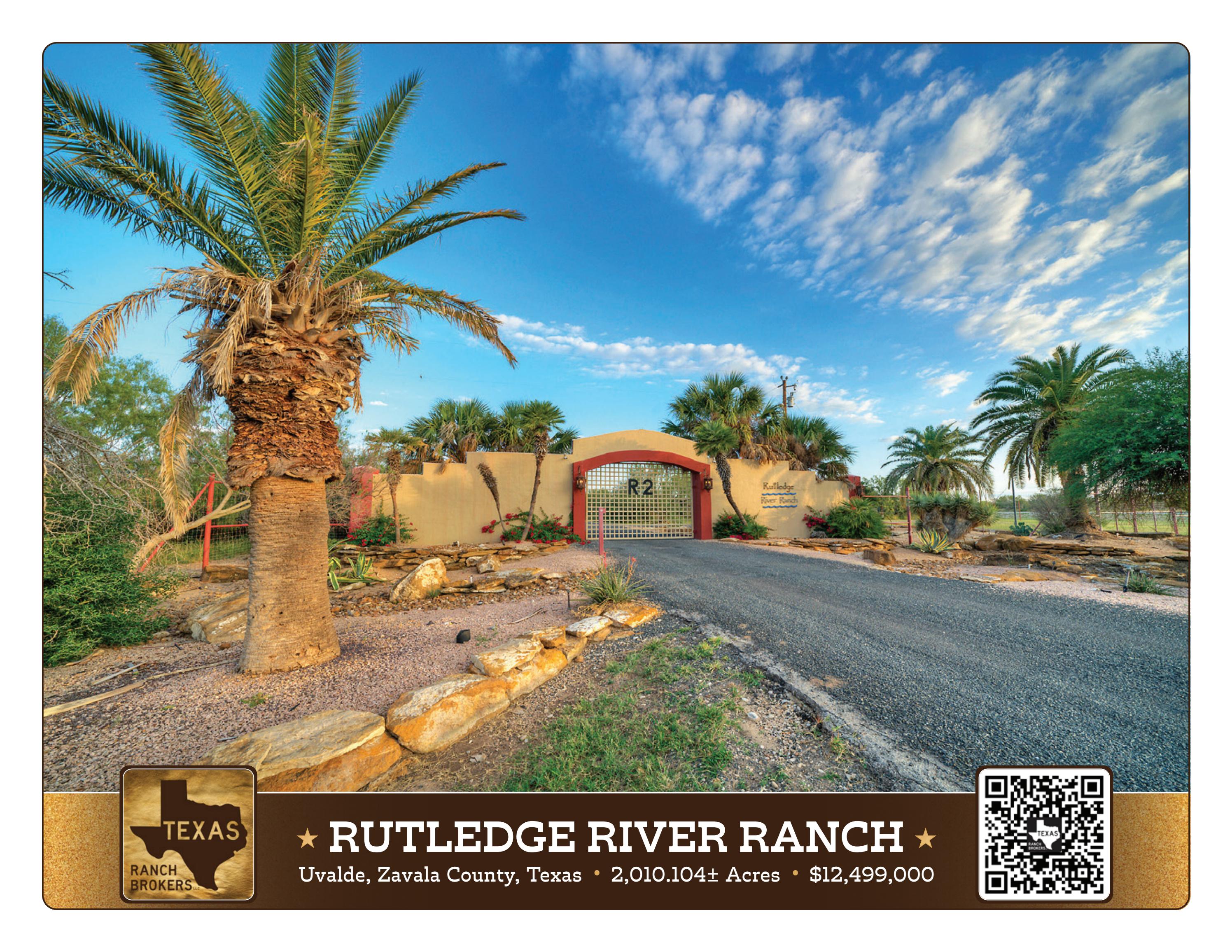 Rutledge River Ranch Uvalde, Zavala County, Texas - Texas Ranch Brokers ...