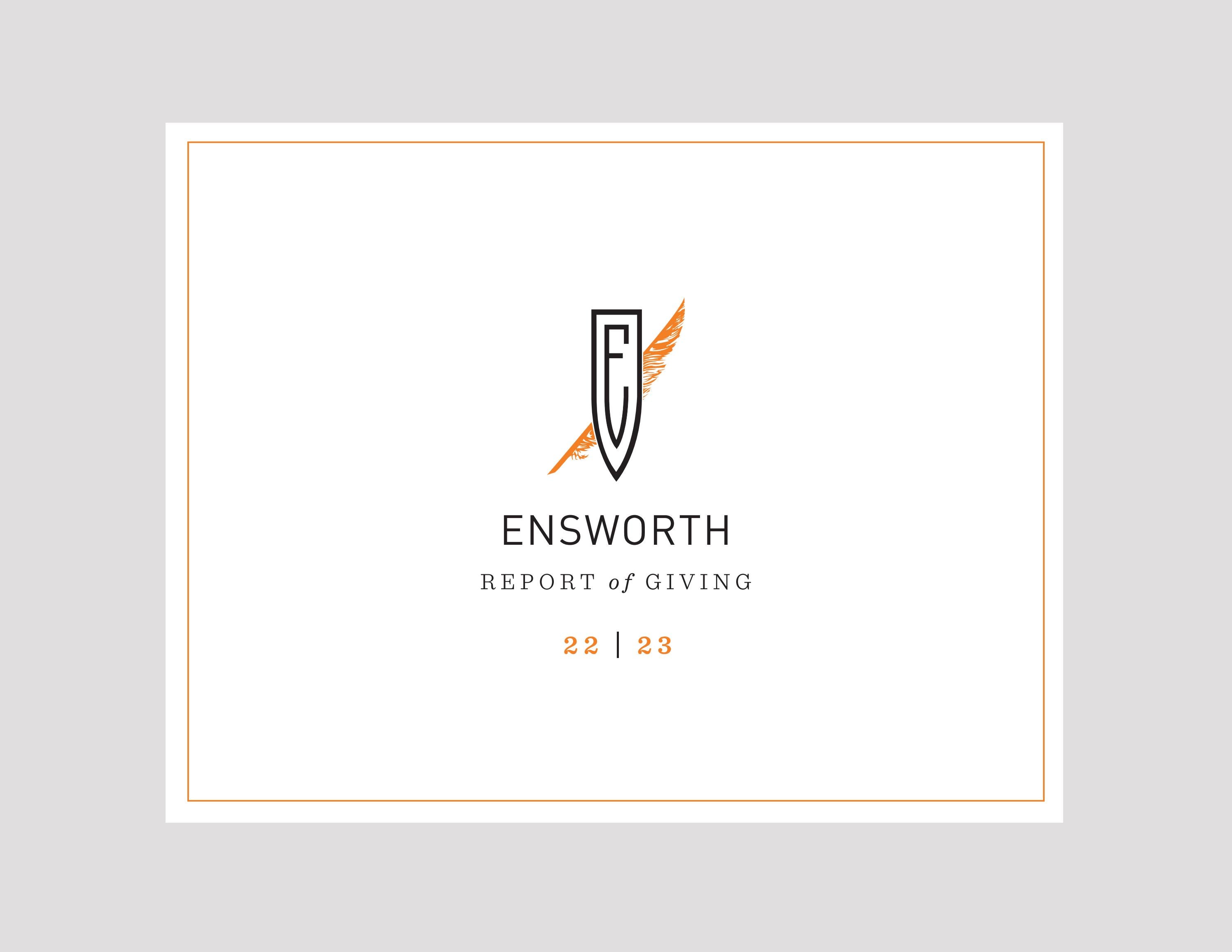 Ensworth Report of Giving 2022-2023 by The Ensworth School - Issuu