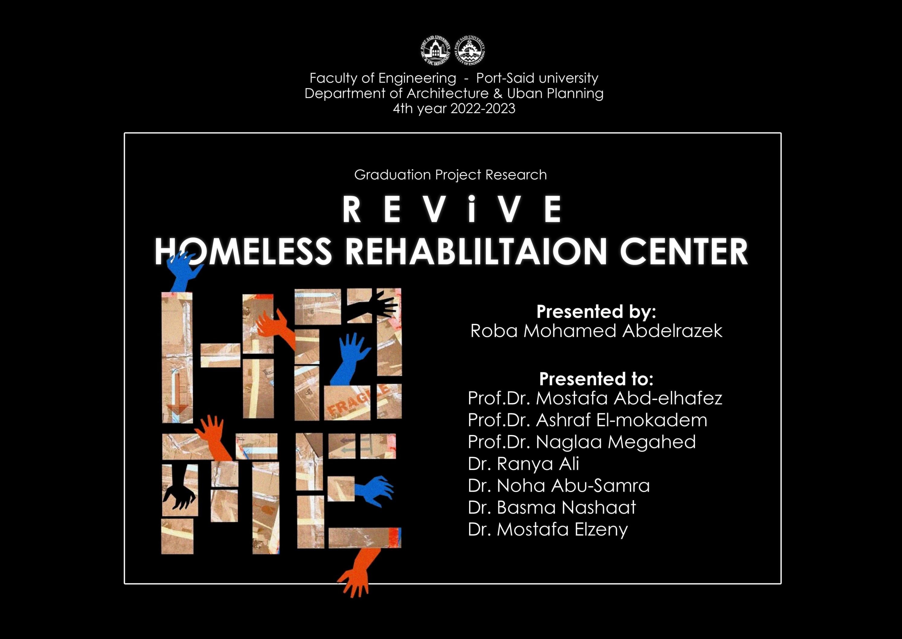 HOMELESS REHABILITATION CENTER - GRADUATION PROJECT RESEARCH by Roba ...
