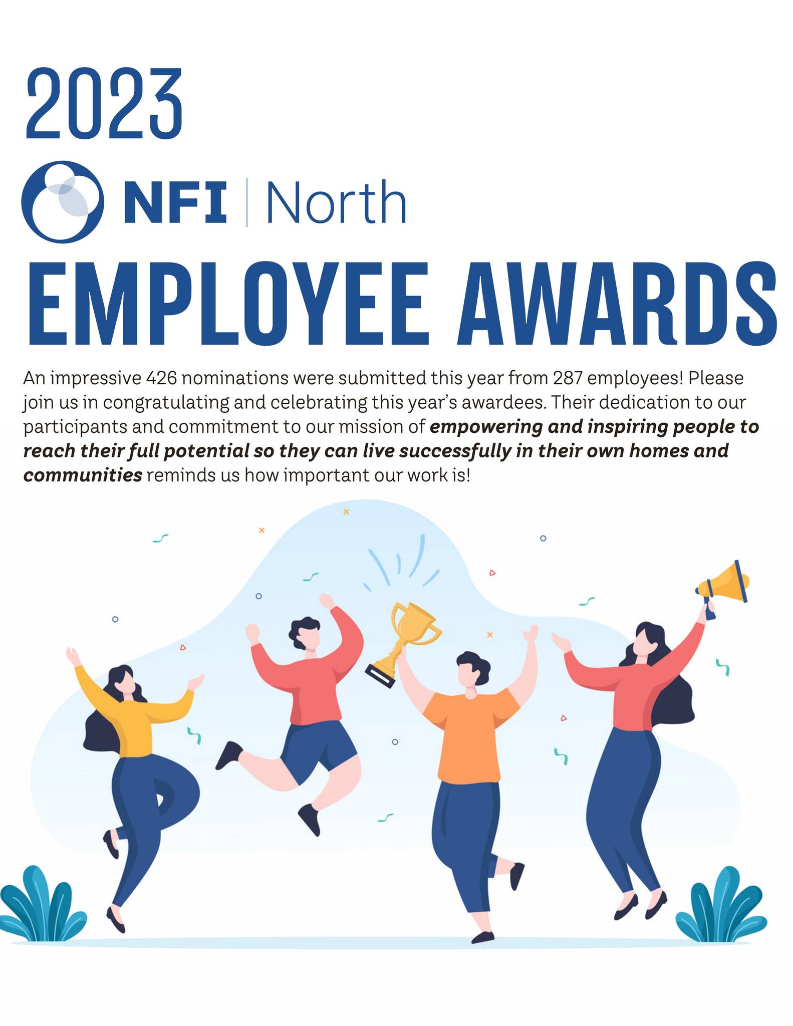 2023 NFI North Employee Awards by nfinorthinc - Issuu