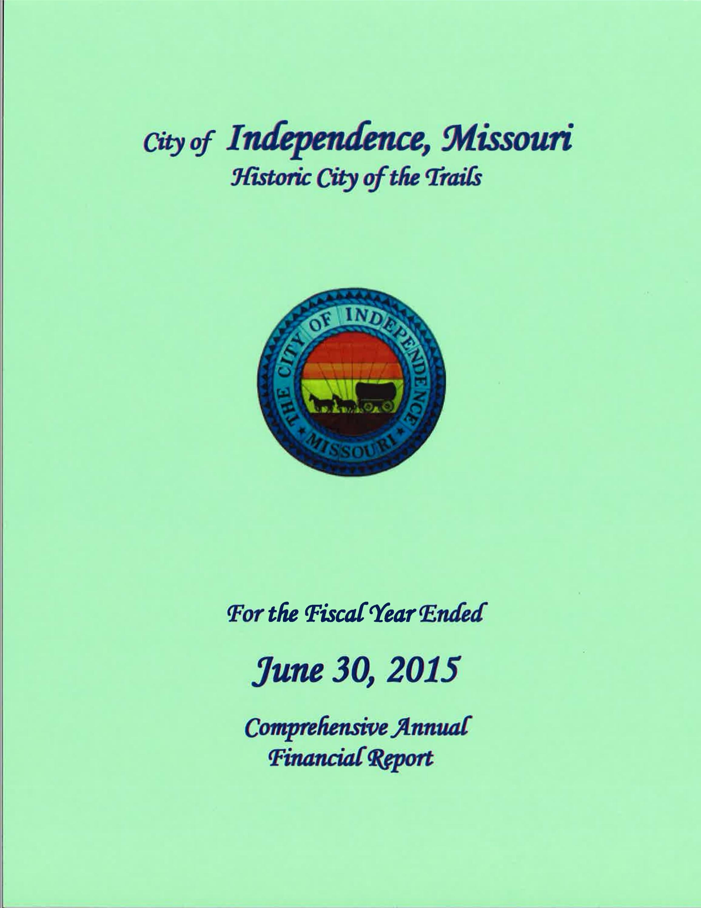 2014-2015 ACFR by cityofindepmo - Issuu