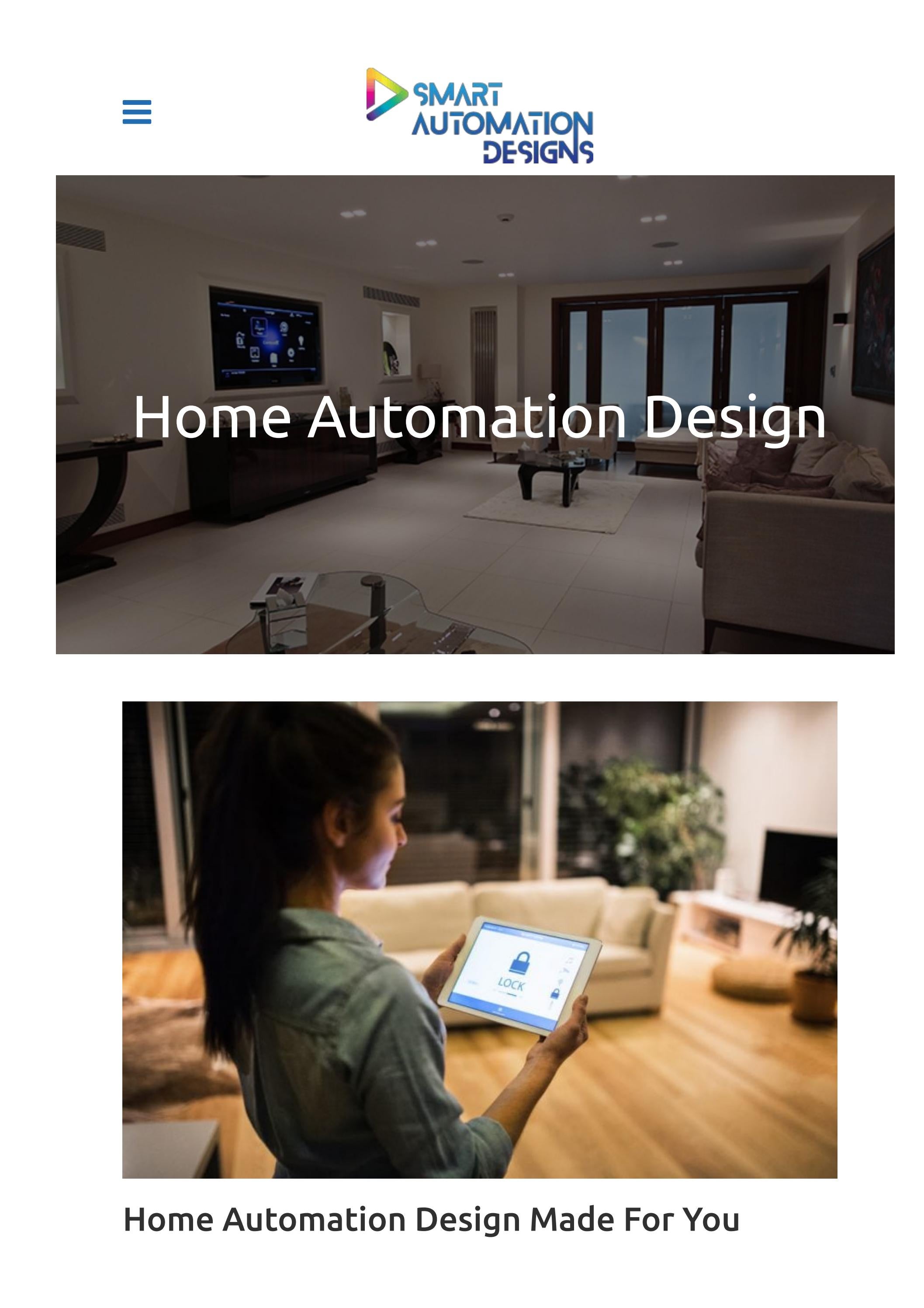 Home Automation Design by Smart Automation Designs - Issuu