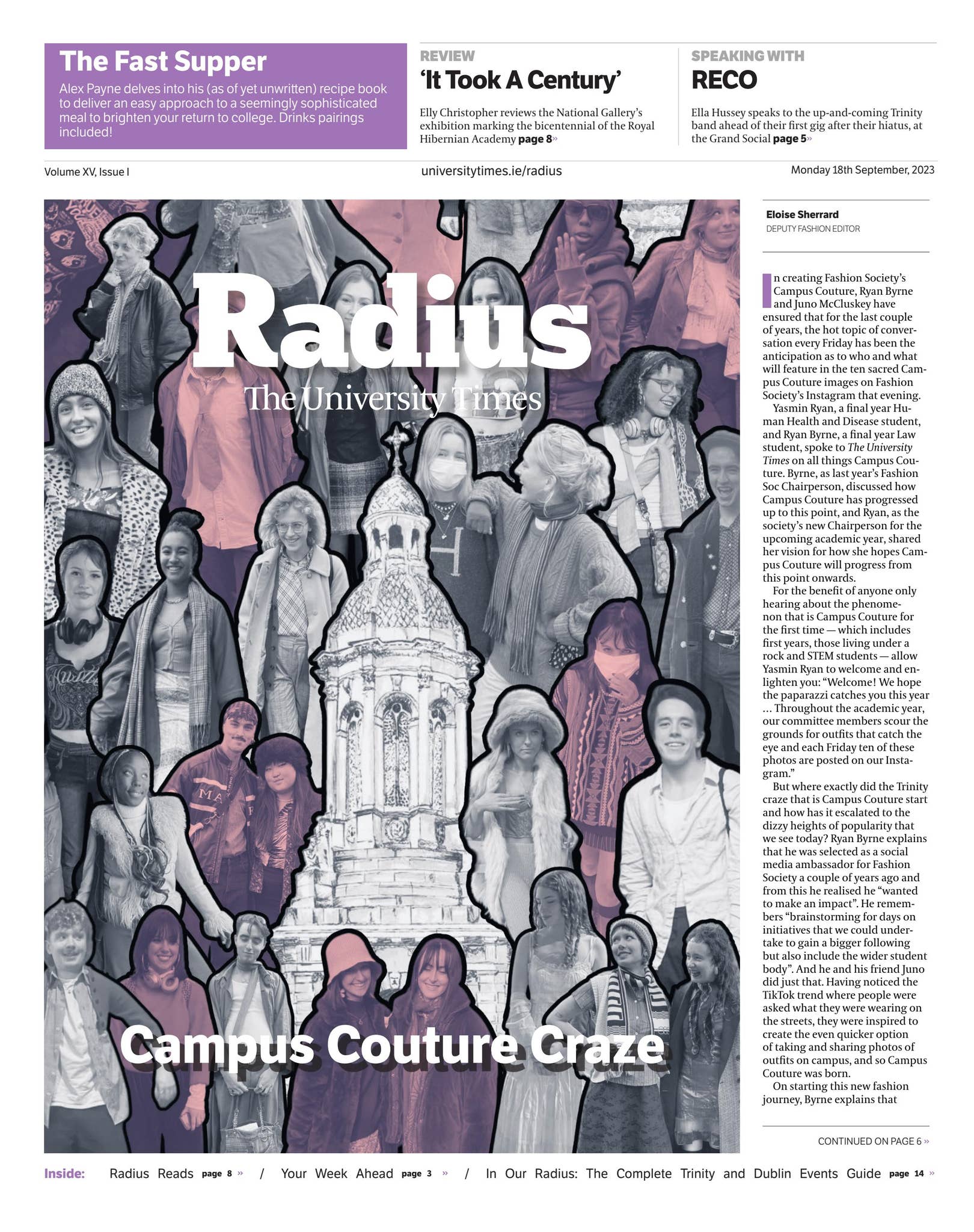UT Radius 9/23 by The University Times - Issuu