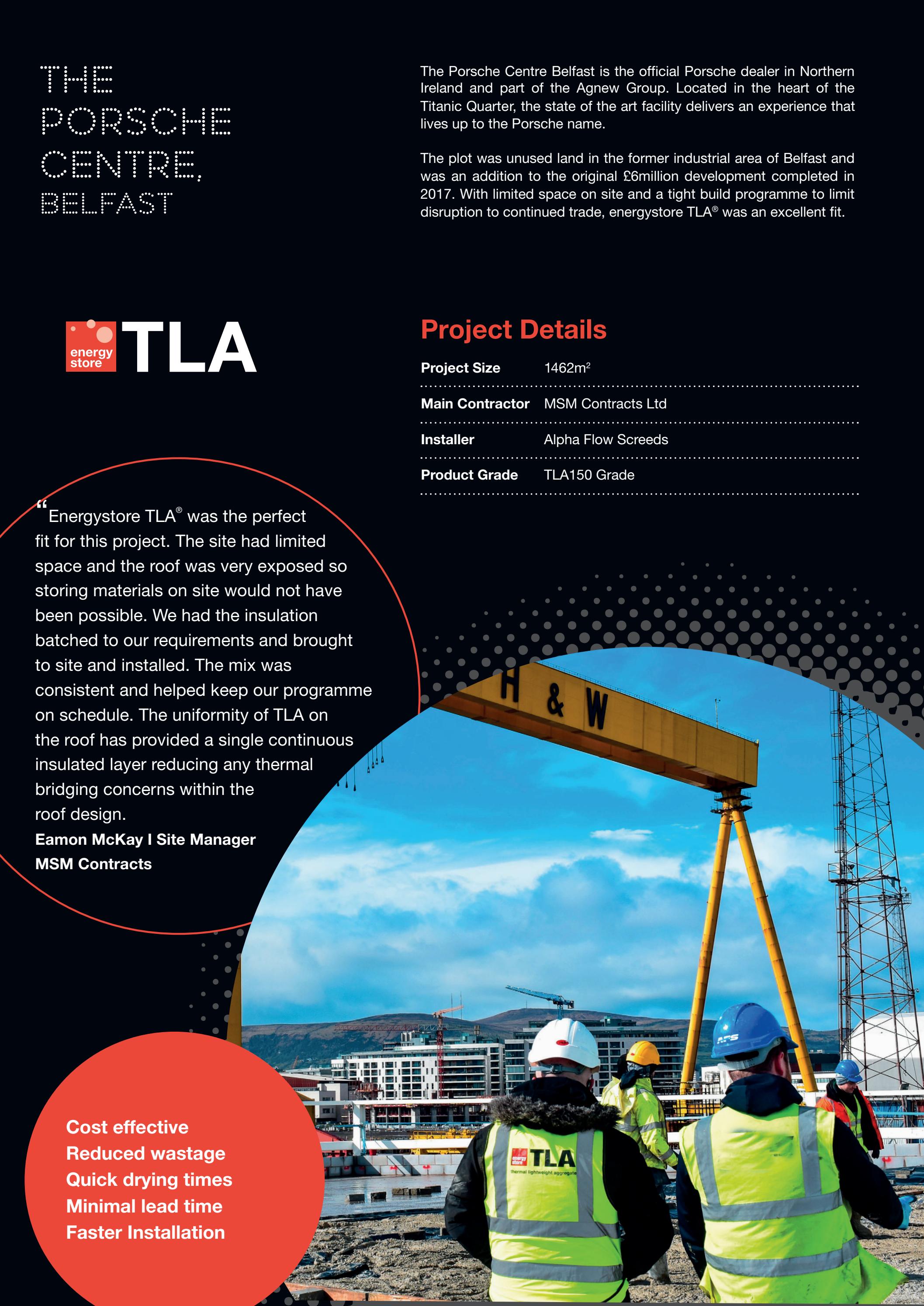 energystore TLA® Case Study - Porsche Centre, Belfast by energystoreltd ...